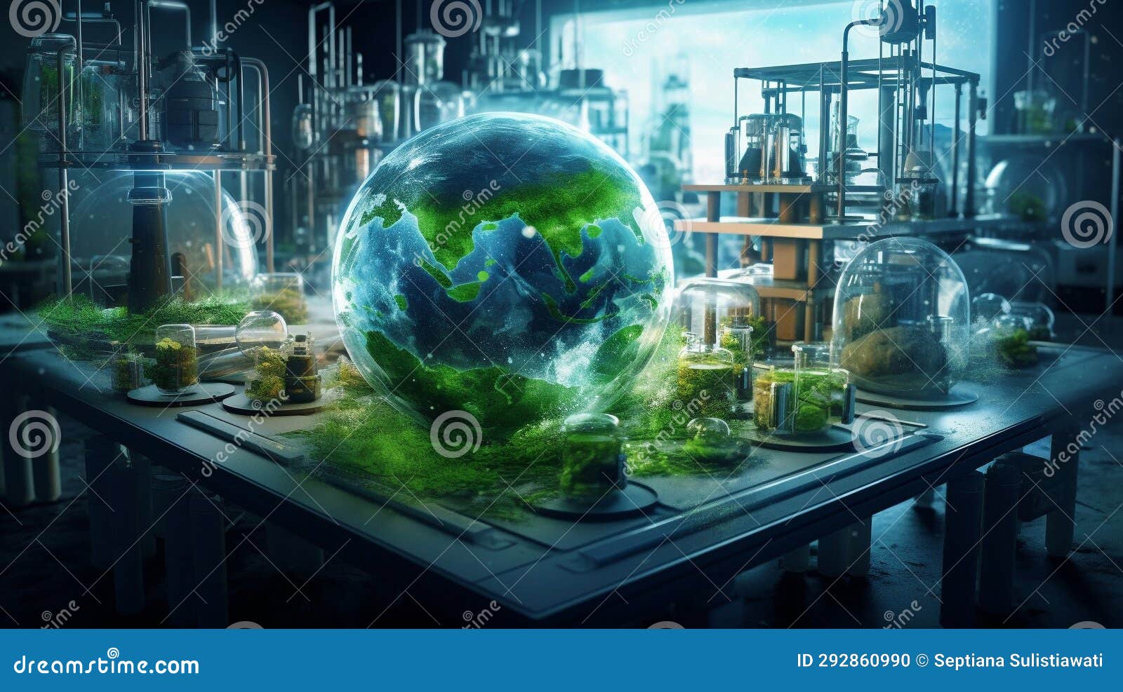 Blue and Green Earth. Green Technology and Environmental Technology ...
