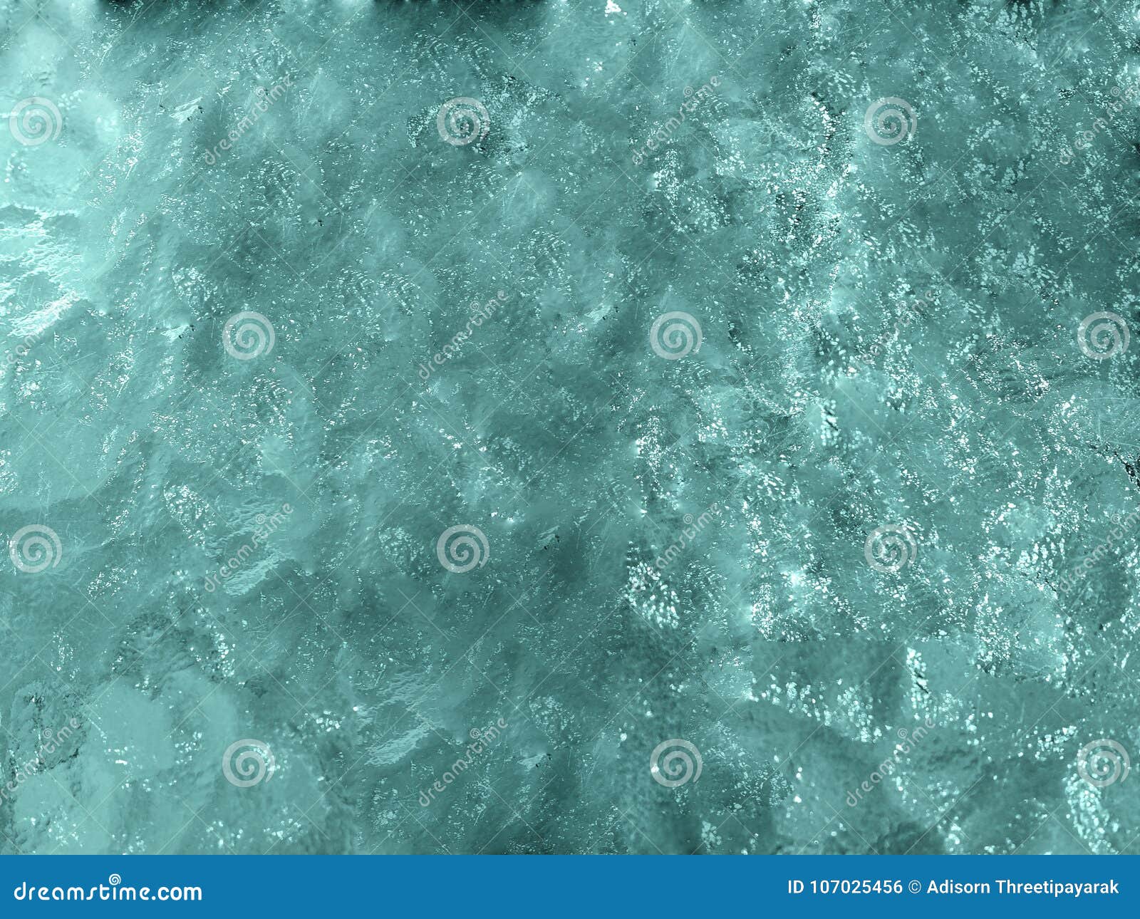 Blue Green Glass Texture