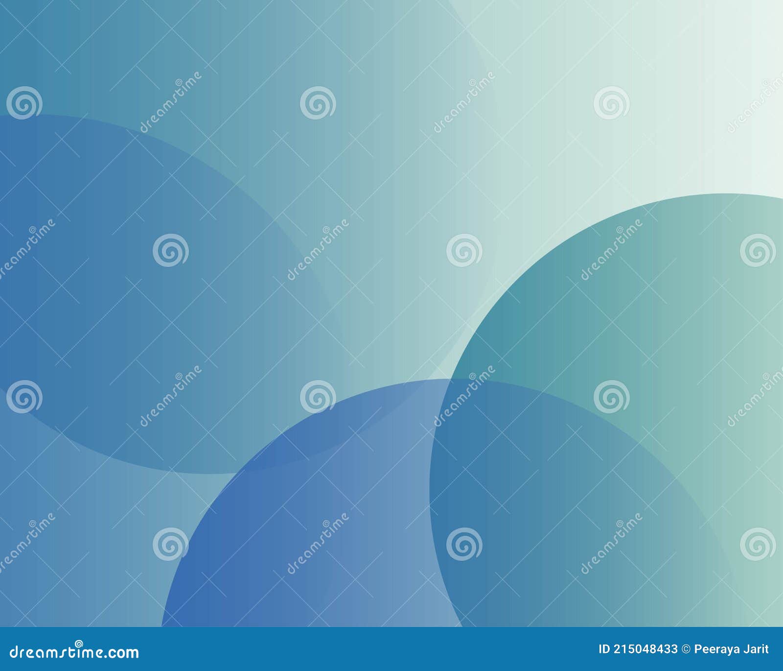 Blue Green Gradient Circle Concave Curve Background Stock Vector ...