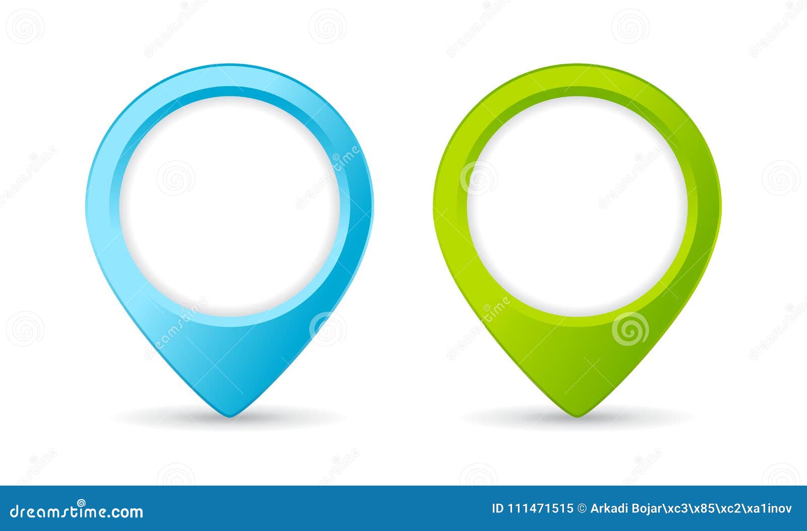 Green Location Pin Maps Symbol Gps Logo Design Vector Template ...