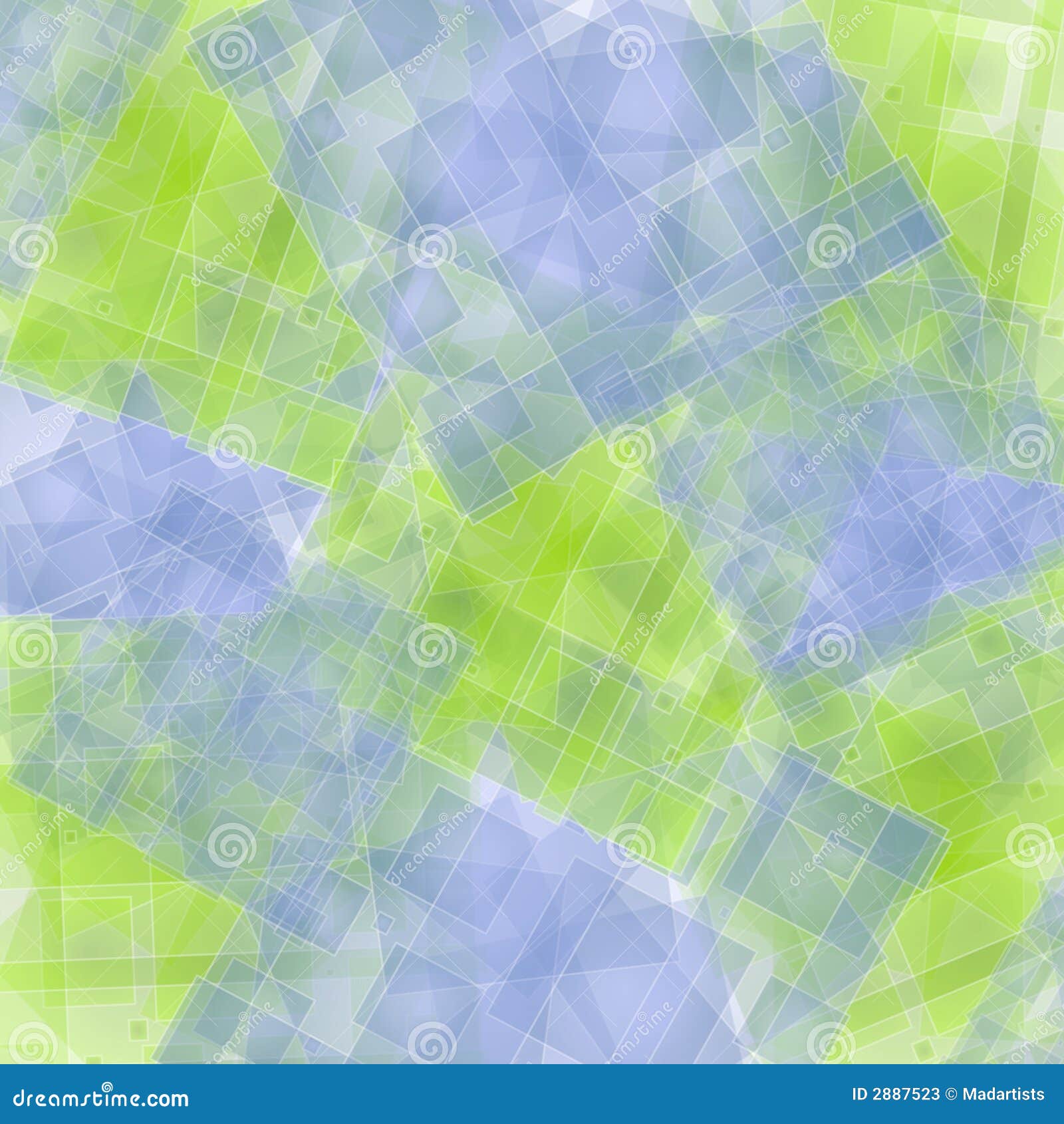 Blue Green Opaque Squares stock illustration. Illustration of paper ...