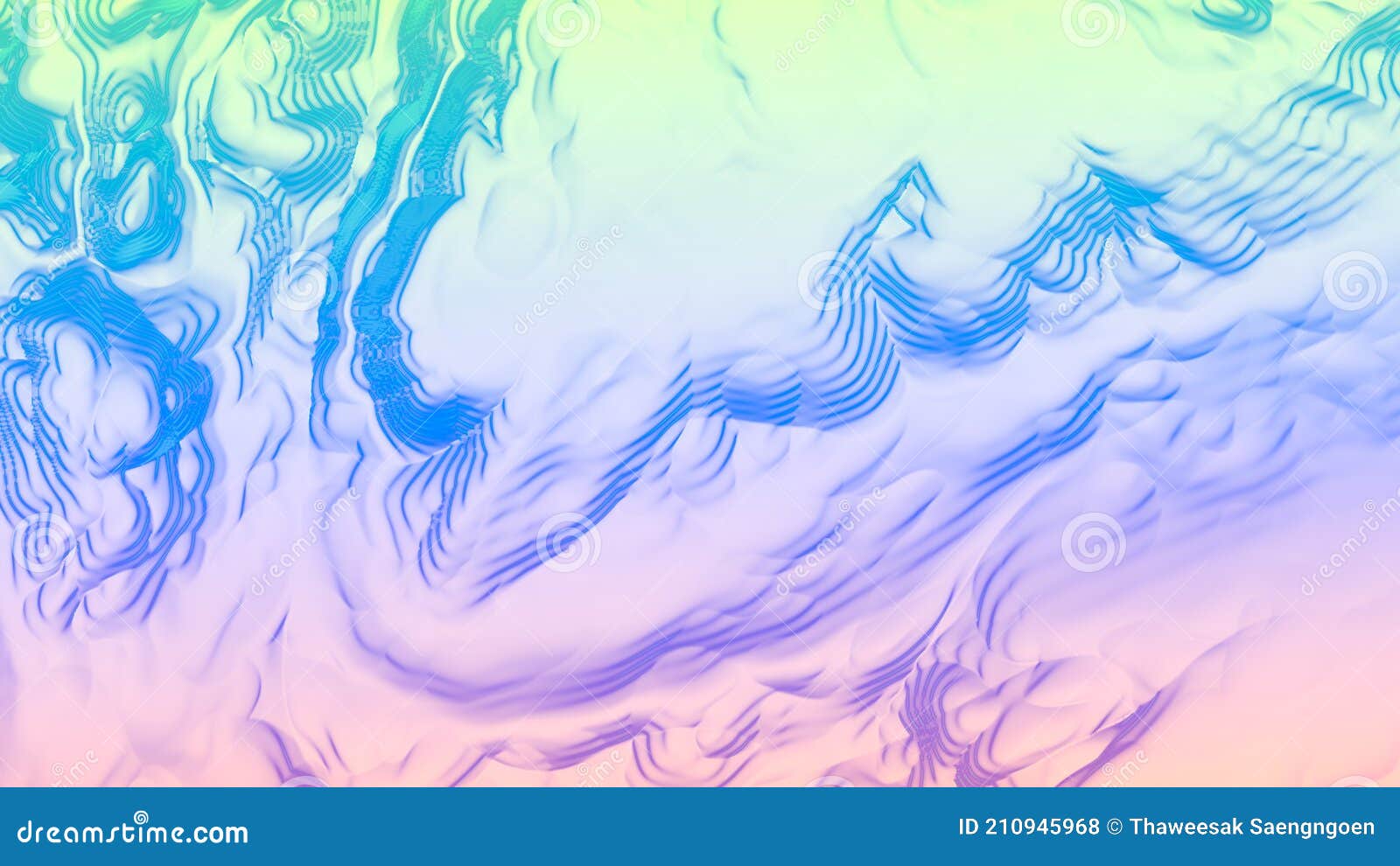 Blue Green Purple 3D Dynamic Motion Eccentric Abstract Light and Shadow ...