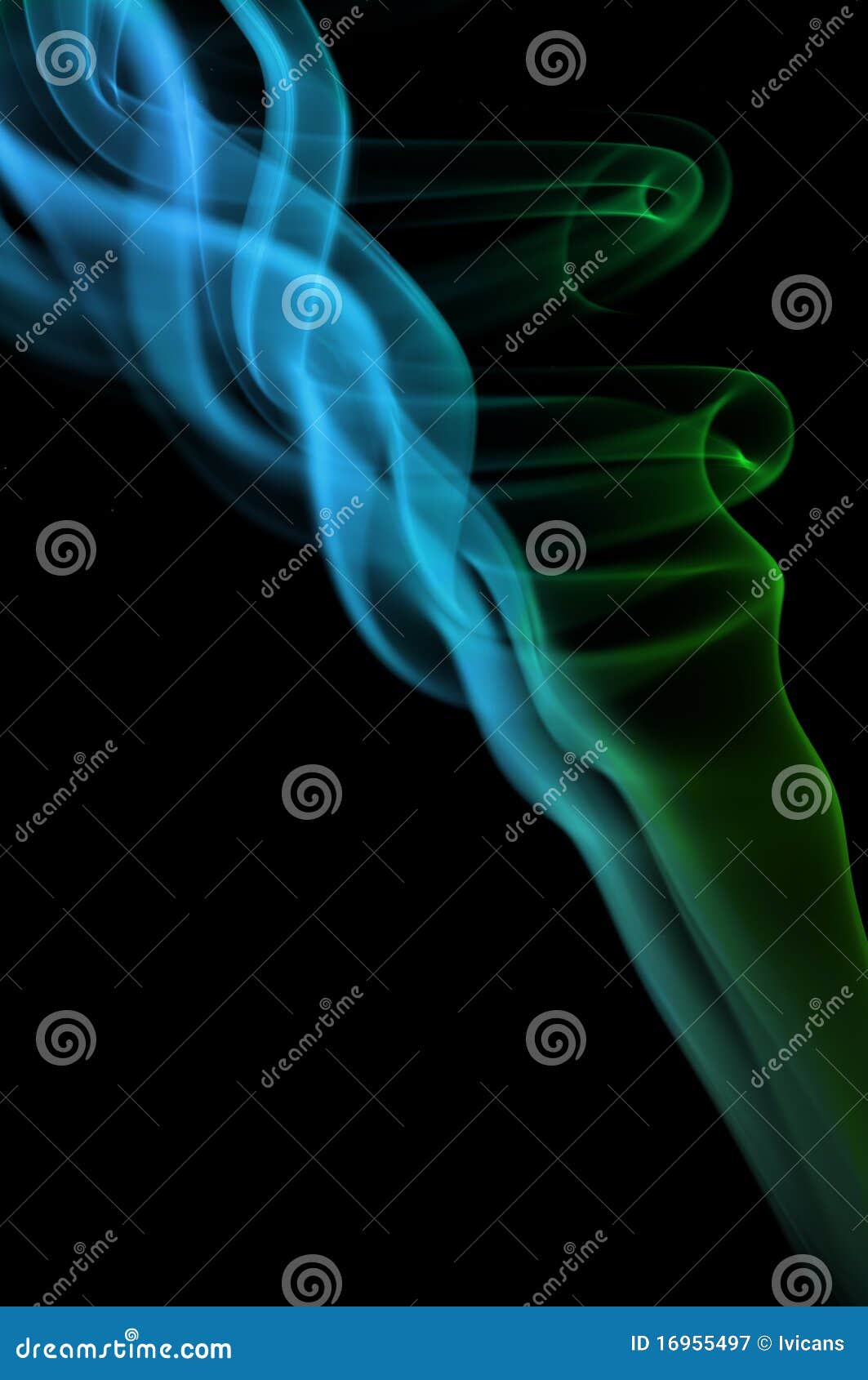 Blue green smoke stock image. Image of delicate, creativity - 16955497