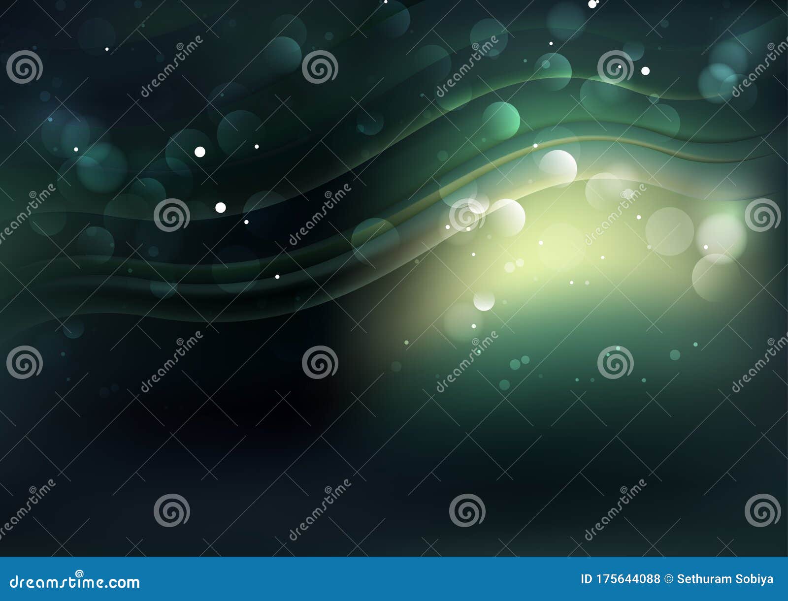 Blue Green Soft Background Vector Illustration Design Stock Vector ...
