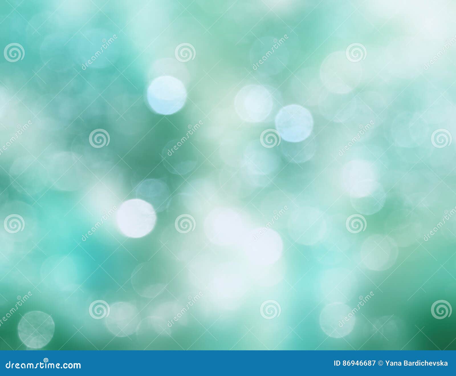 Blue Green Soft Blurred Background. Stock Illustration - Illustration ...