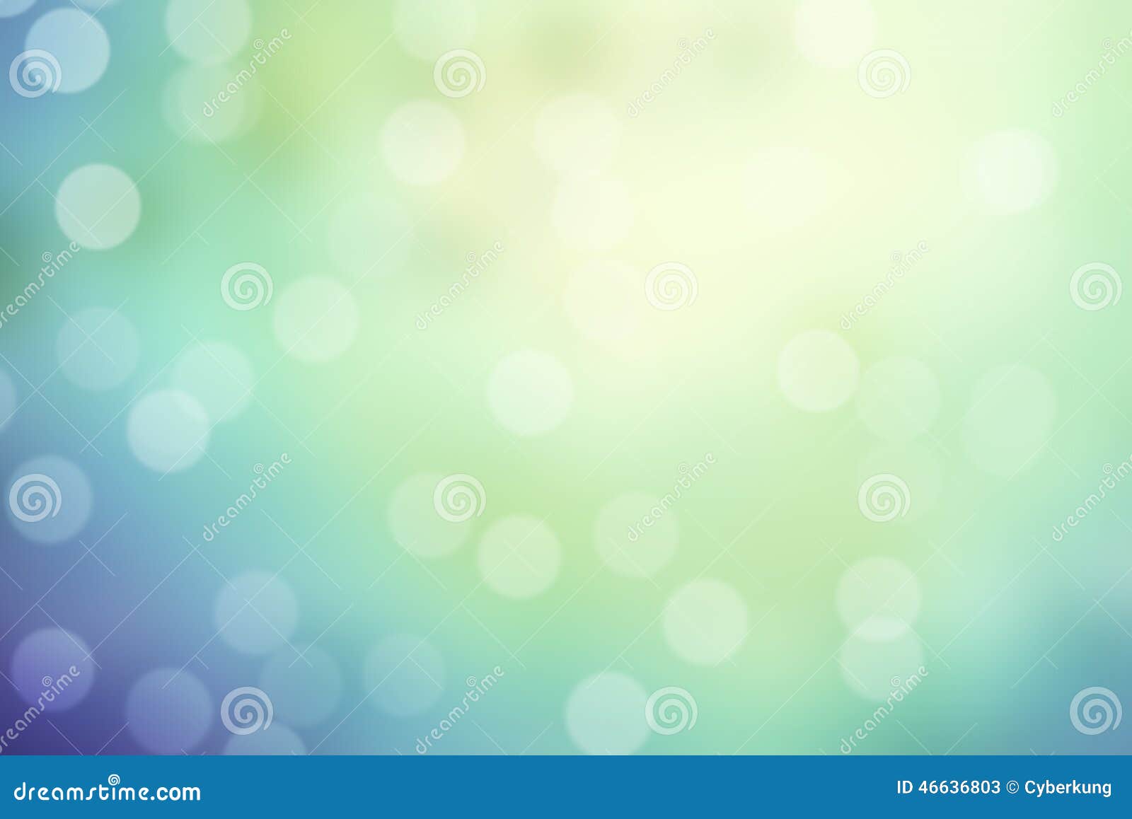Blue and Green Sparkle Bokeh Background Stock Illustration ...