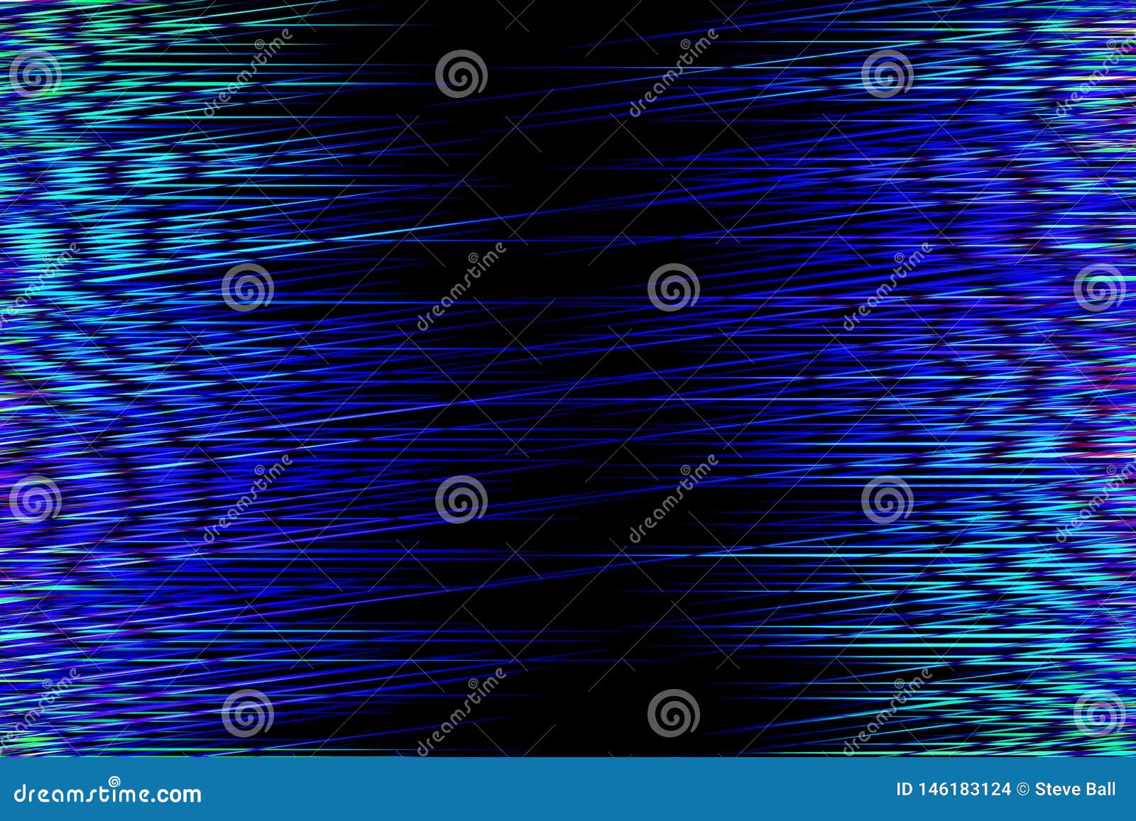 Blue and Green Spikes Background Stock Illustration - Illustration of ...