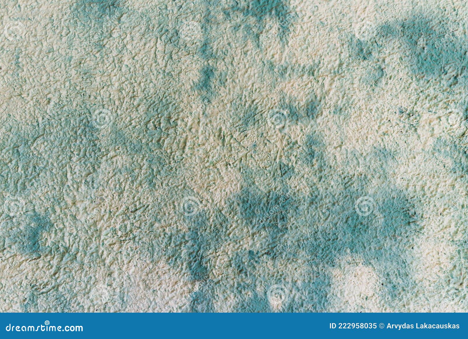 Blue Green Spoted Wall Texture.Empty Old Stained Art Texture of Plaster ...