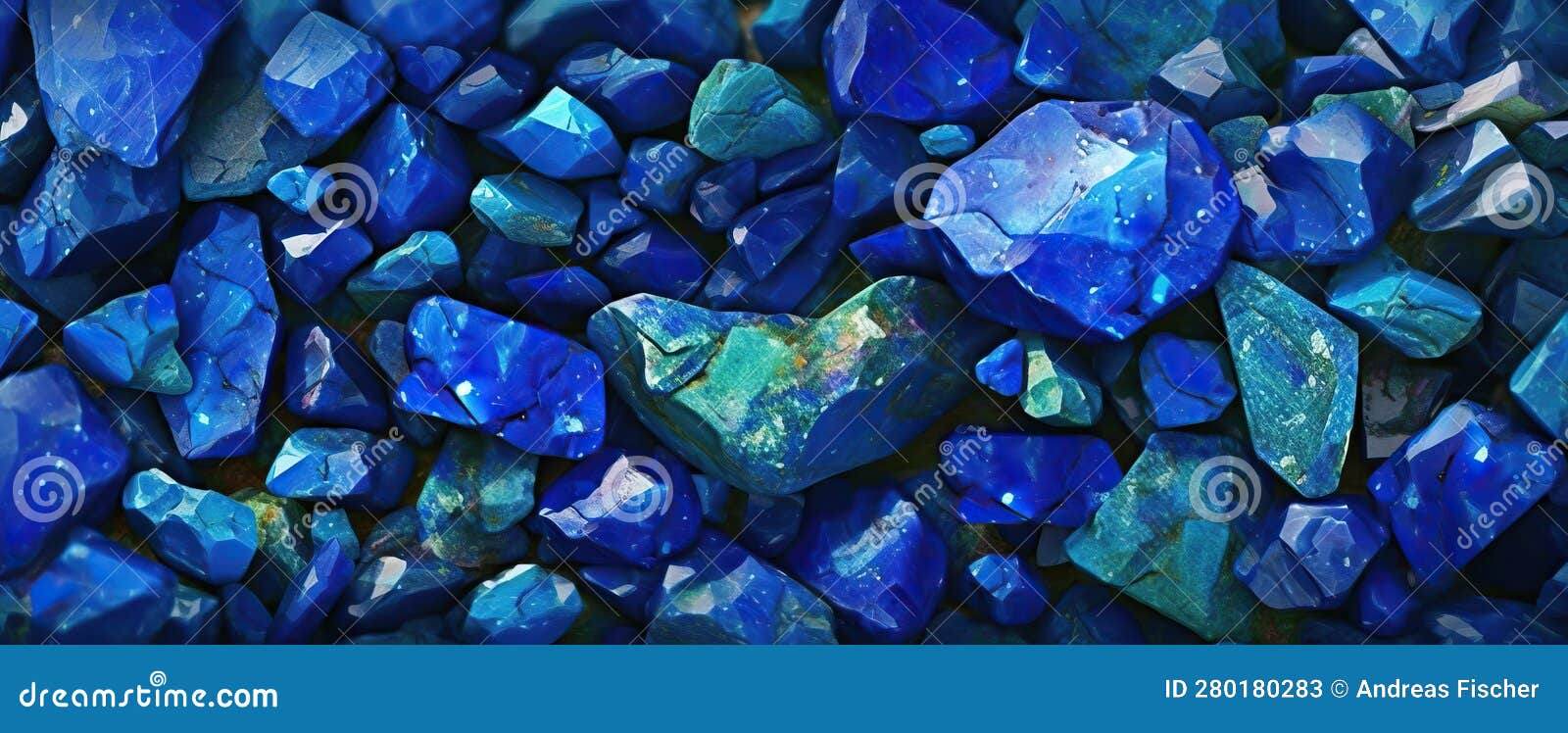 Blue-green Stone Background, Azurite Stone Texture. Stock Illustration ...