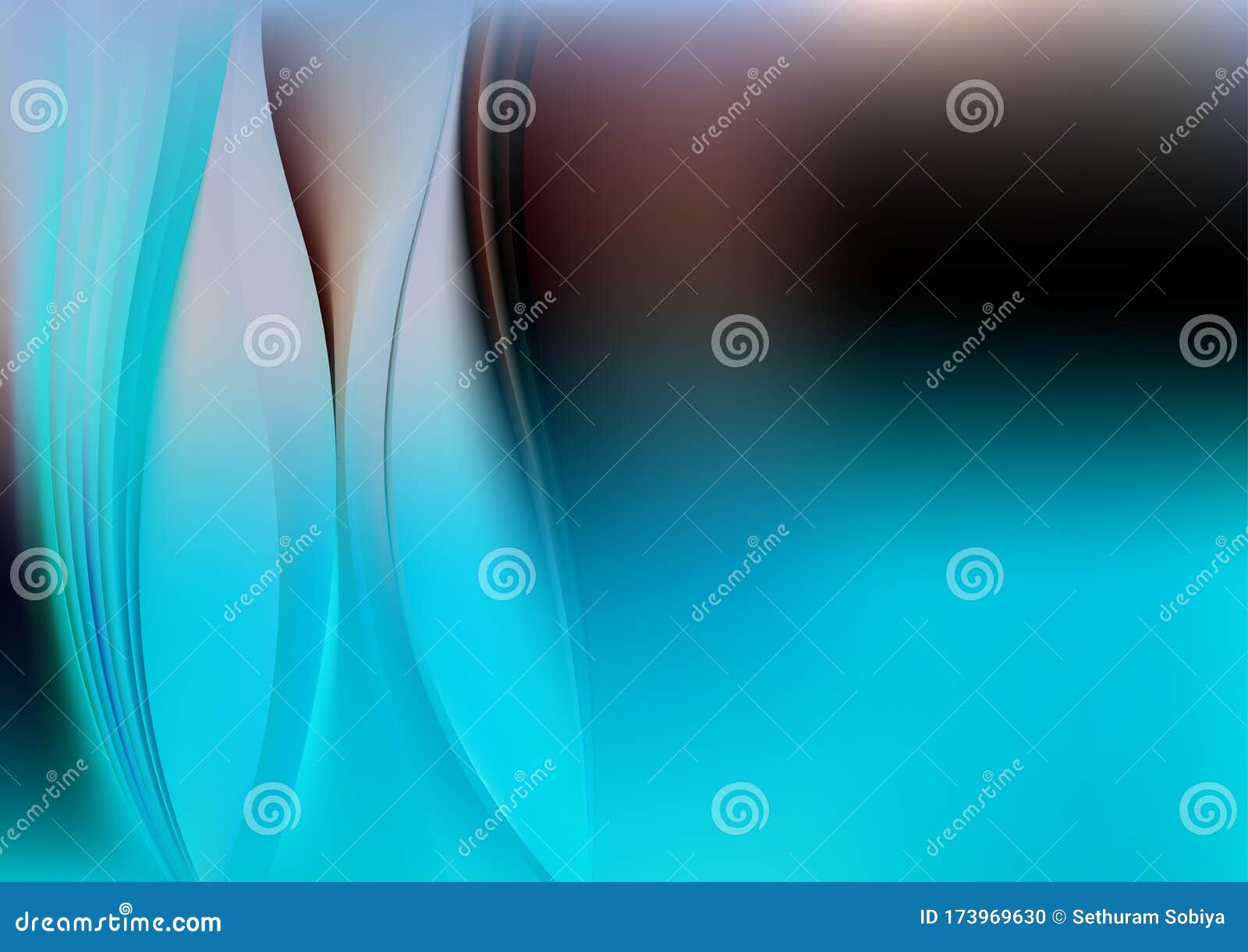 Blue Green Template Background Vector Illustration Design Stock Vector ...