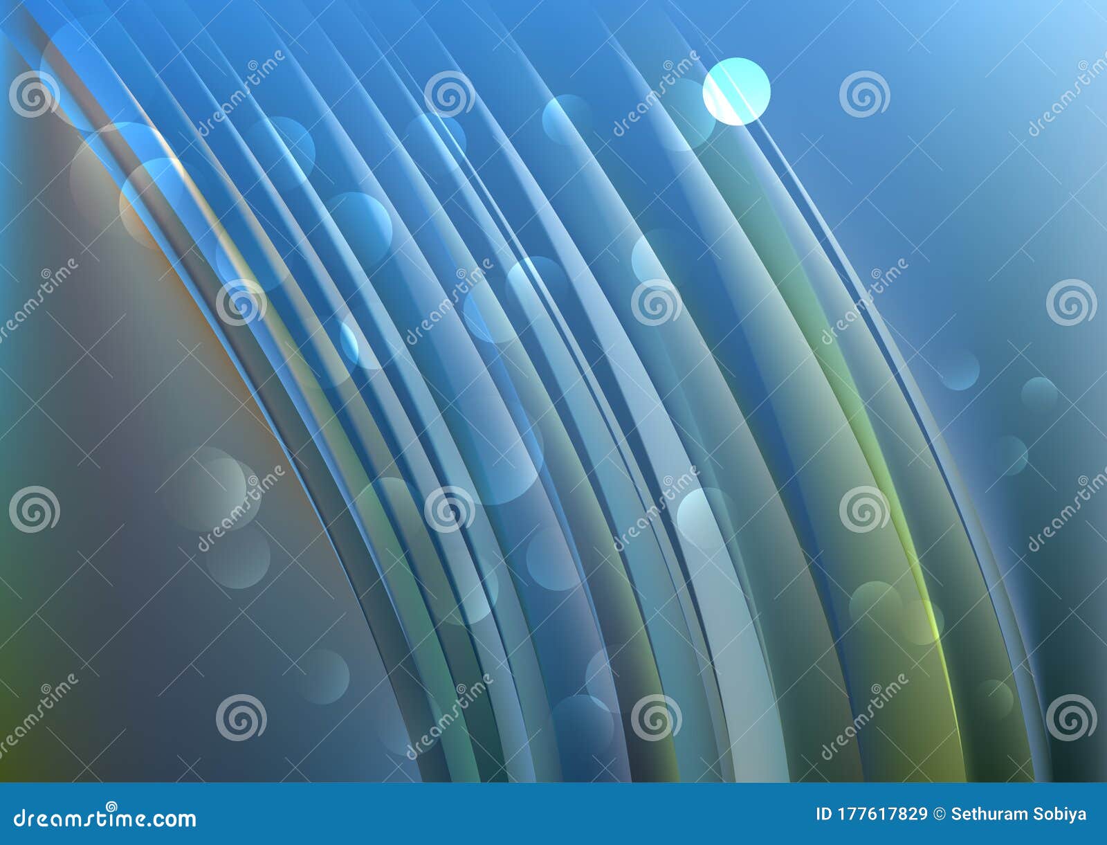 Blue Green Template Background Vector Illustration Design Stock Vector ...