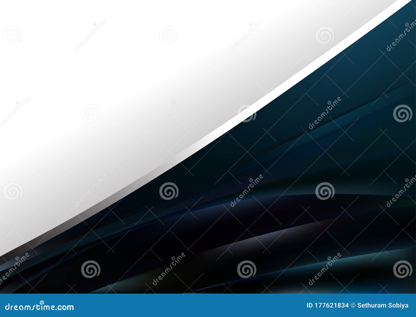 Blue Green Template Background Vector Illustration Design Stock Vector ...