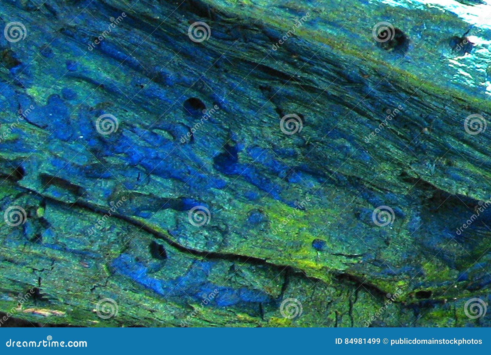 Blue-green Texture Picture. Image: 84981499