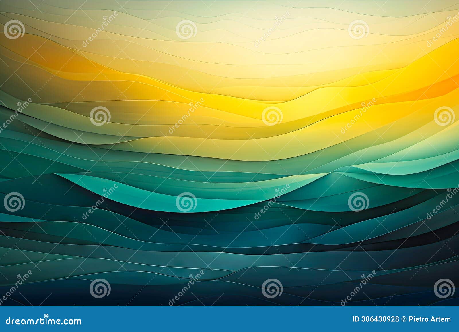 Blue Green Yellow and Turquoise Background Design Stock Photo - Image ...