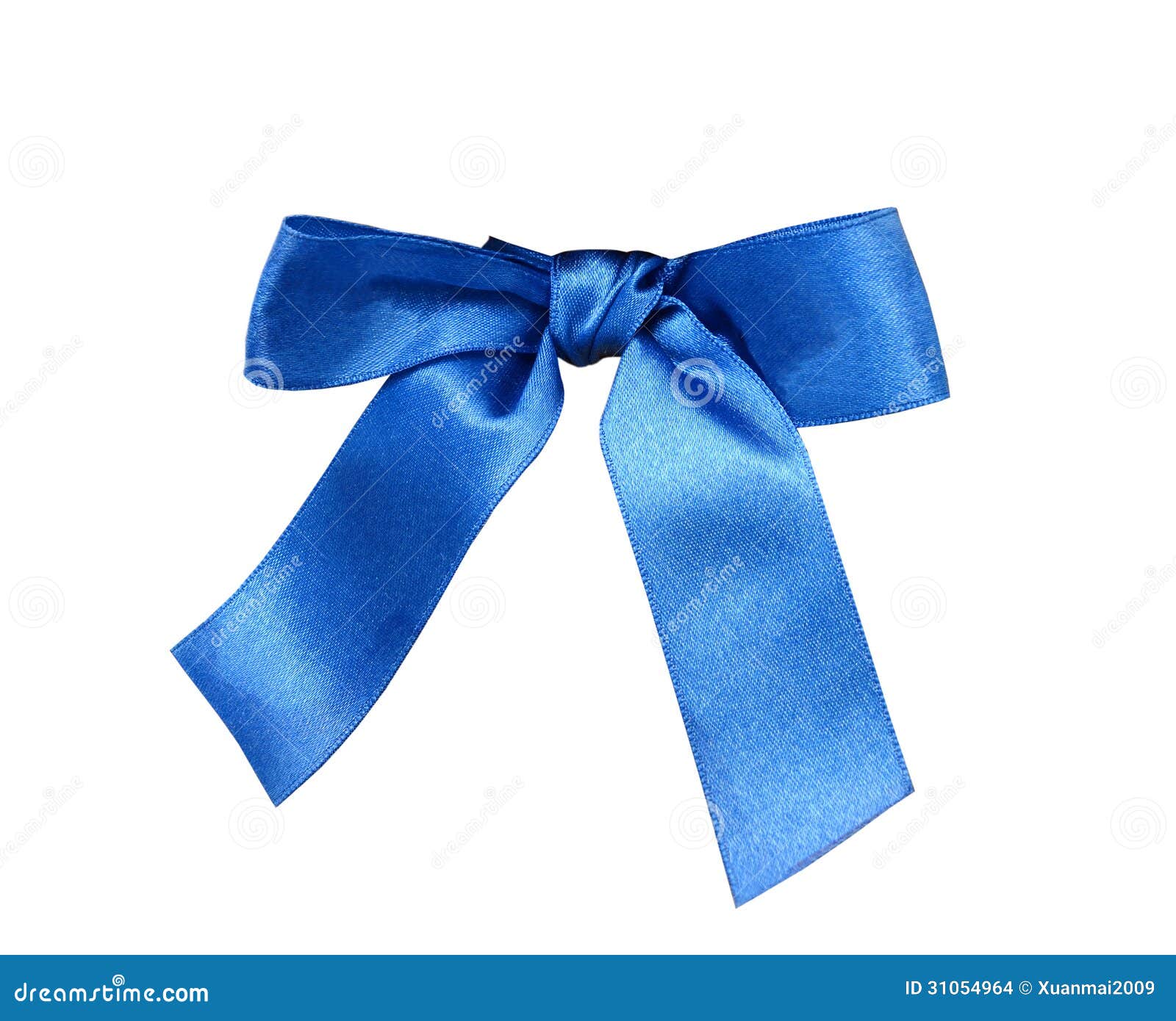 Blue greeting bow stock photo. Image of blue, gift, wrapping - 31054964