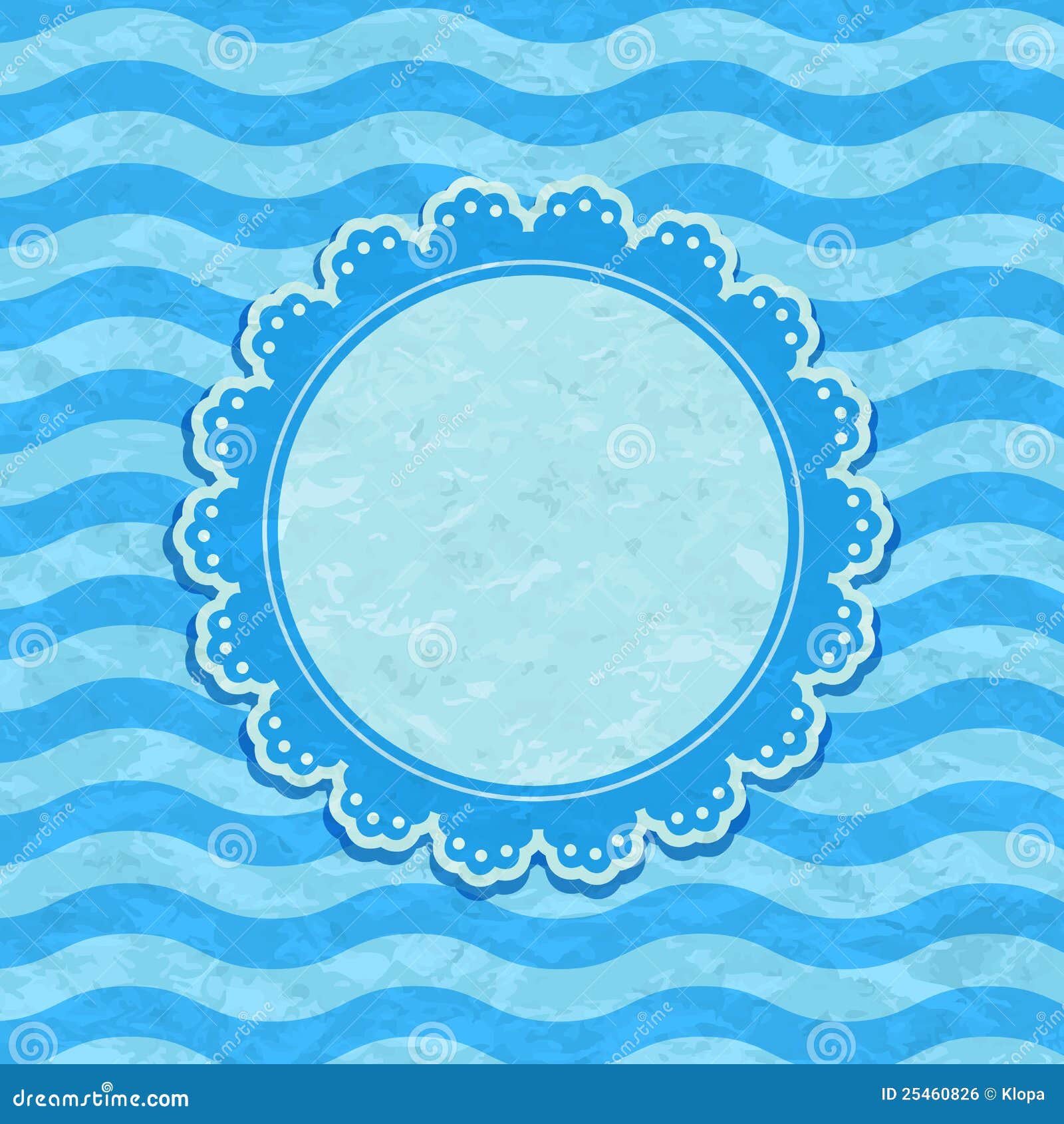 Blue greeting card design stock vector. Illustration of celebration ...