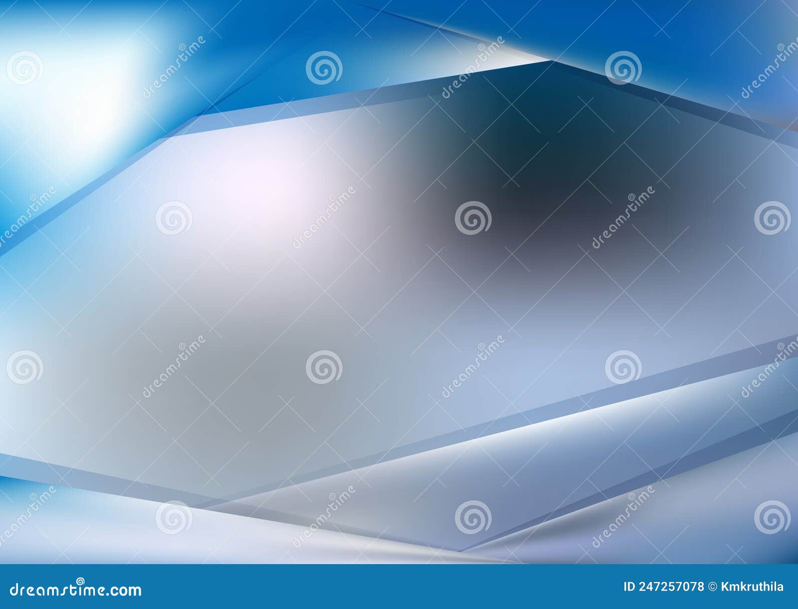 Blue and Grey Background Template Vector Illustration Stock ...