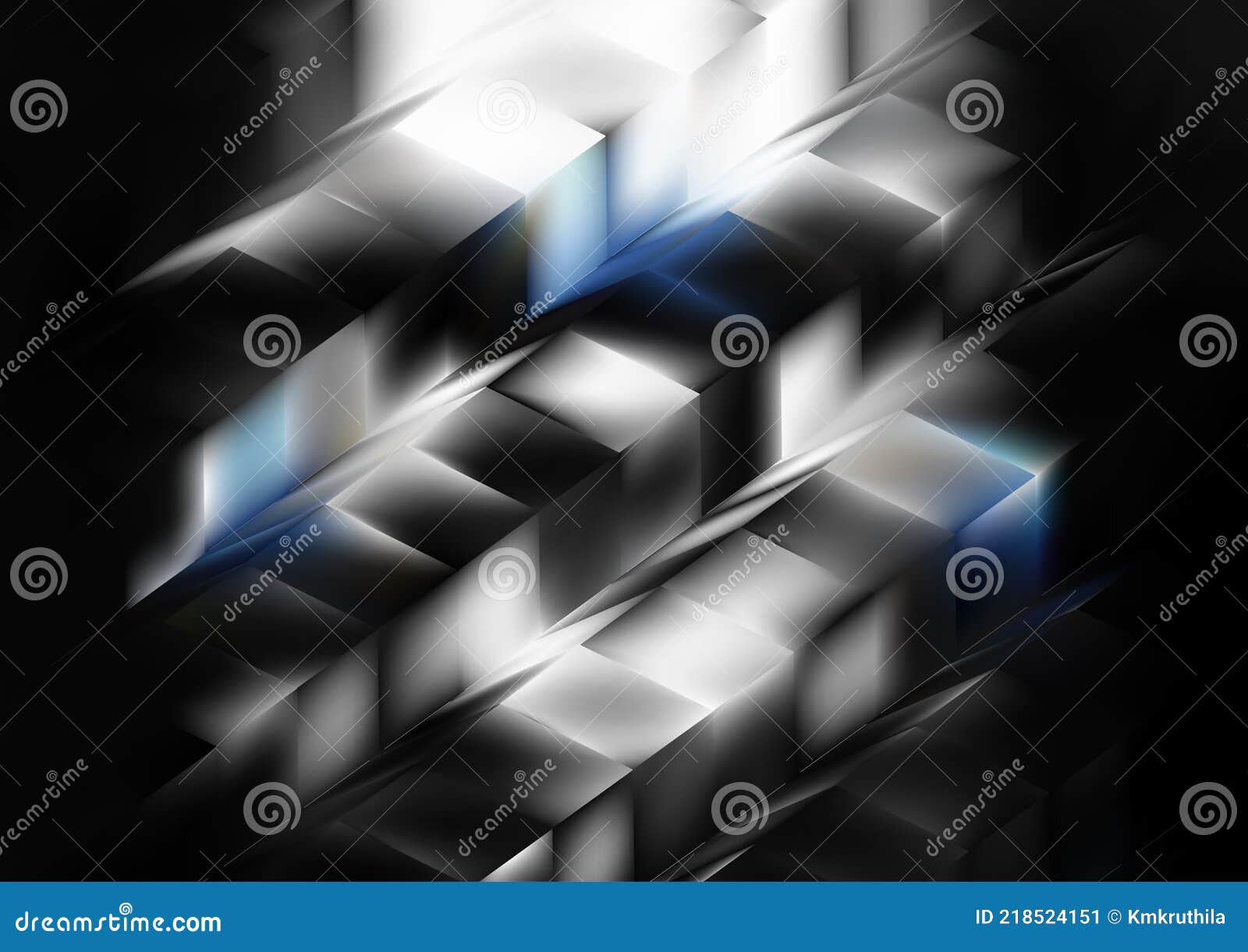 Blue Grey and Black Background Stock Vector - Illustration of abstract ...