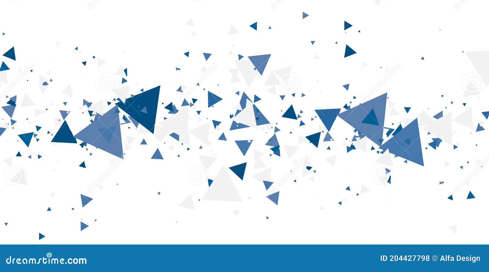 Blue Grey Geometric Triangle Abstract Background for Presentation ...