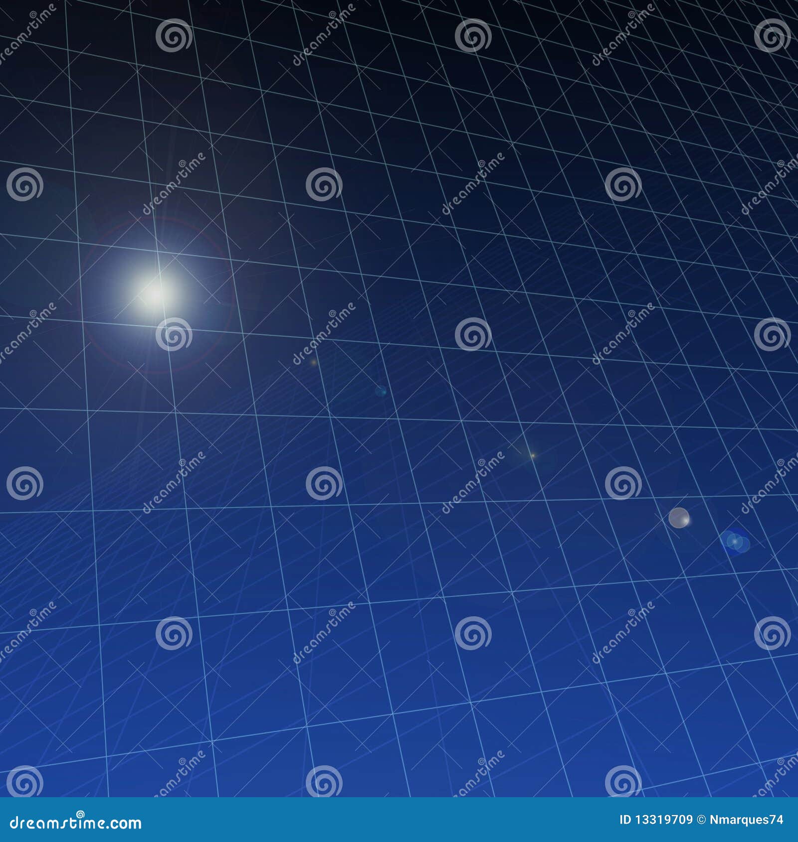 Blue Grid stock illustration. Illustration of graphic - 13319709