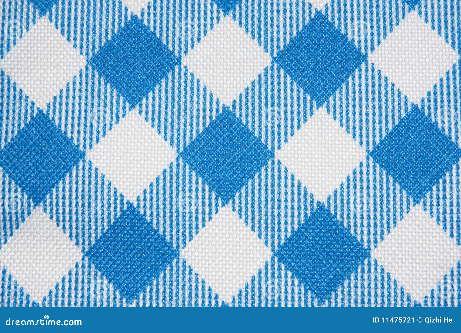 Blue Grid Fabric Texture stock image. Image of textile - 11475721