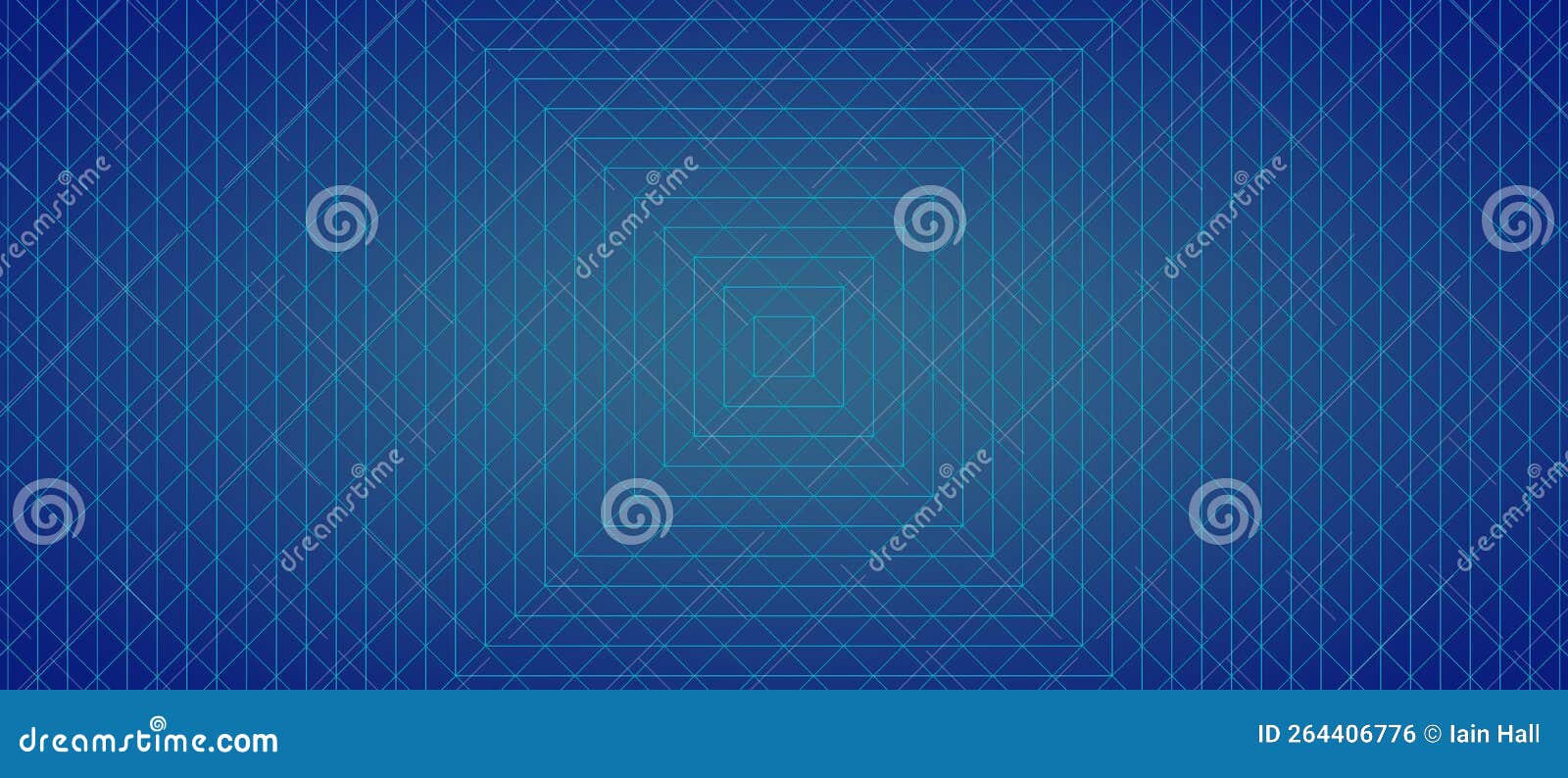 Blue Grid Mesh Triangles Squares Lines Background Stock Illustration ...