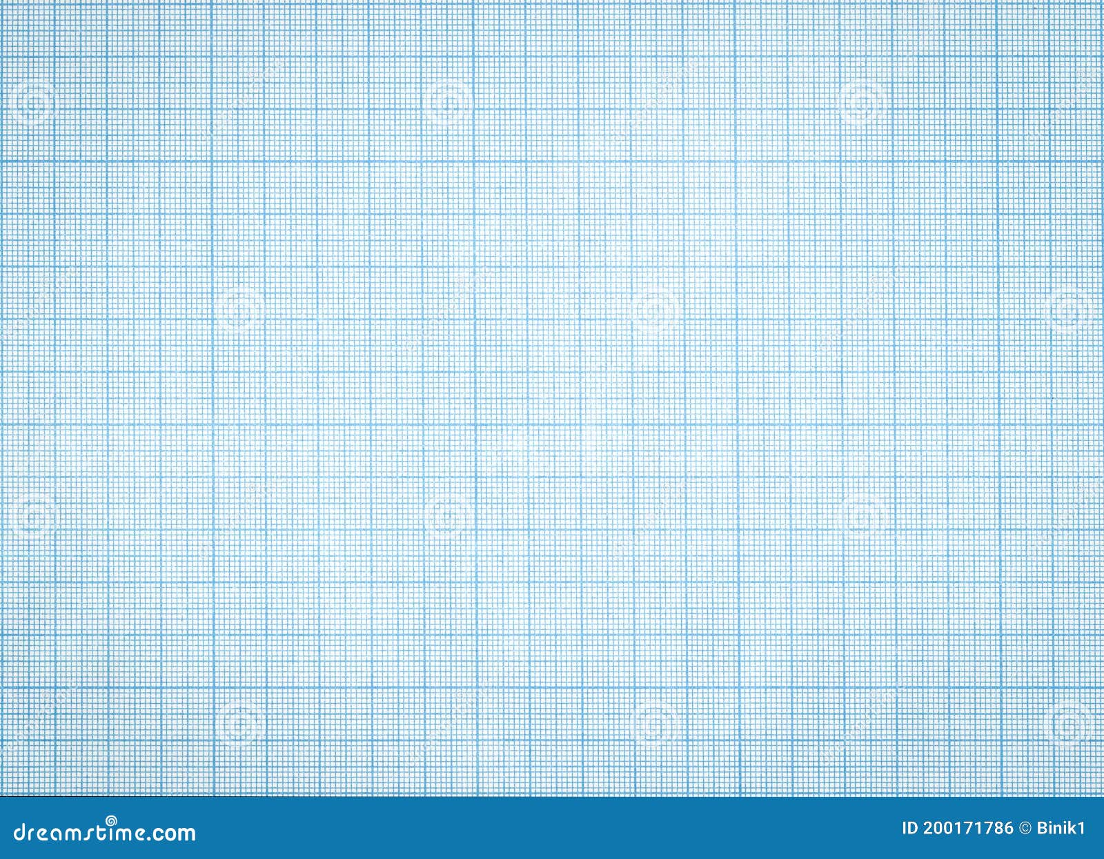 Blue Grid Scale Paper Sheet Background Stock Illustration ...