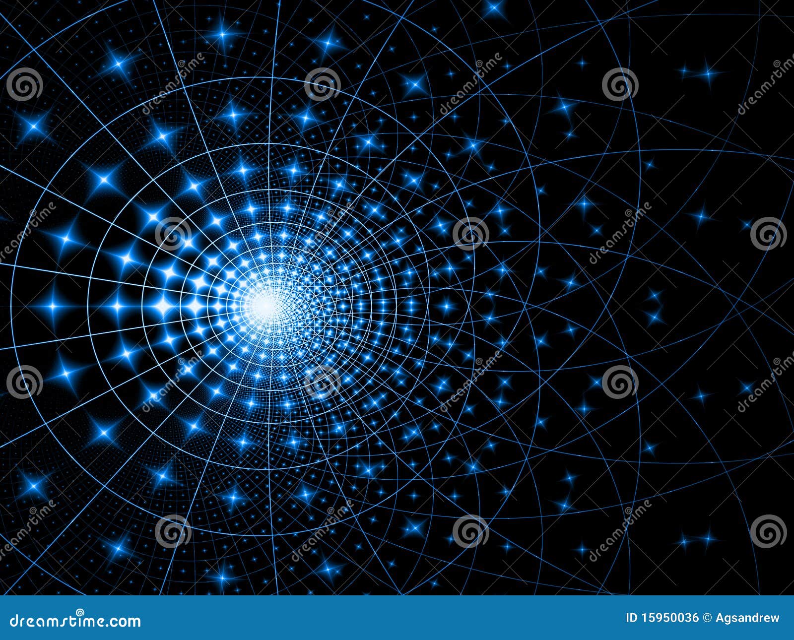 Blue Grid Template stock illustration. Illustration of digital - 15950036