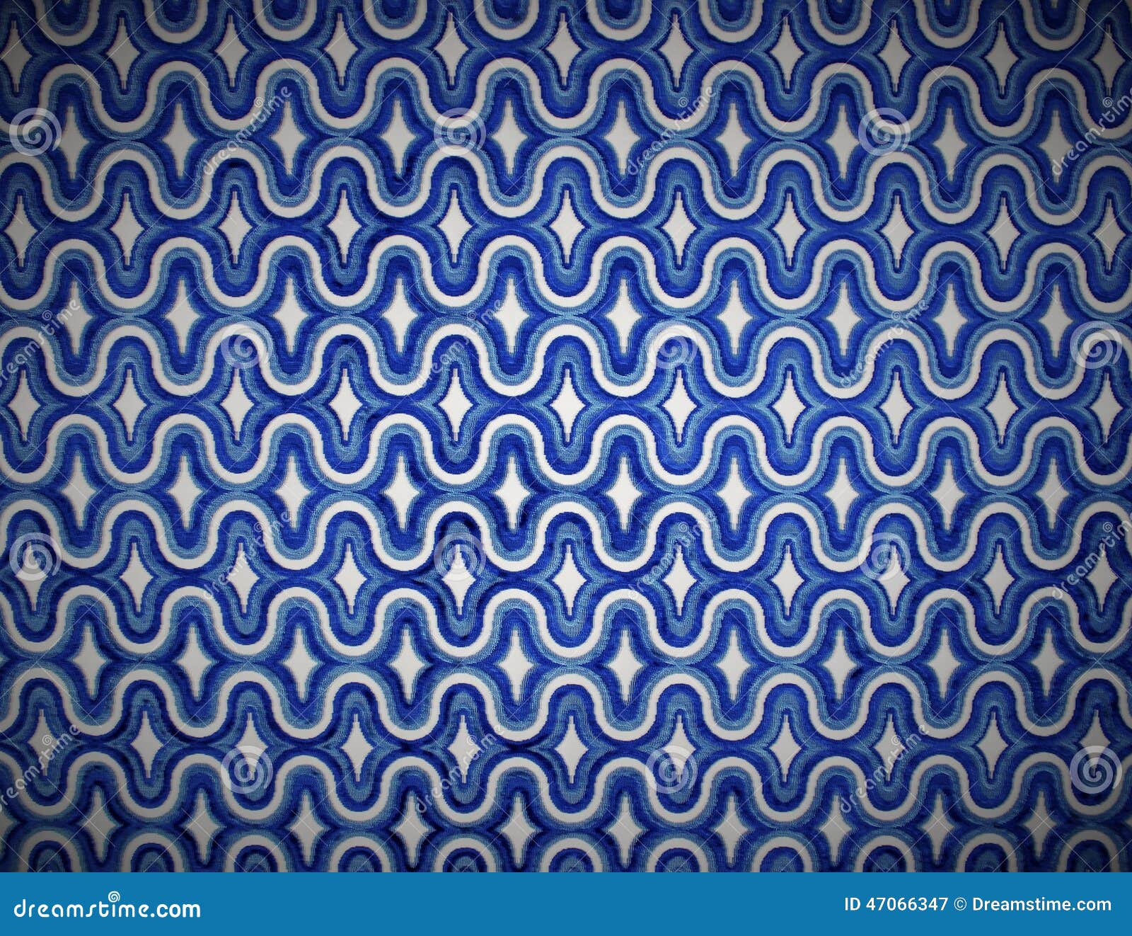 Blue Groovy (Vignette) stock image. Image of white, fabric - 47066347