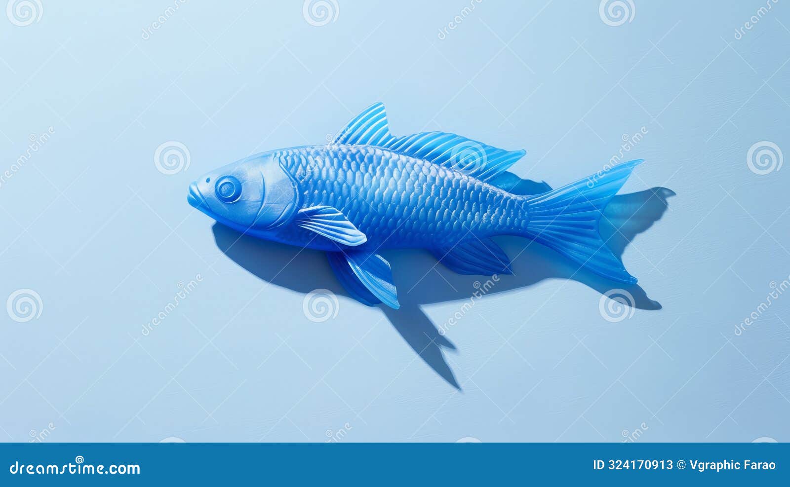 Blue Groper Male Fish Illustration Stock Image - Image of realistic ...