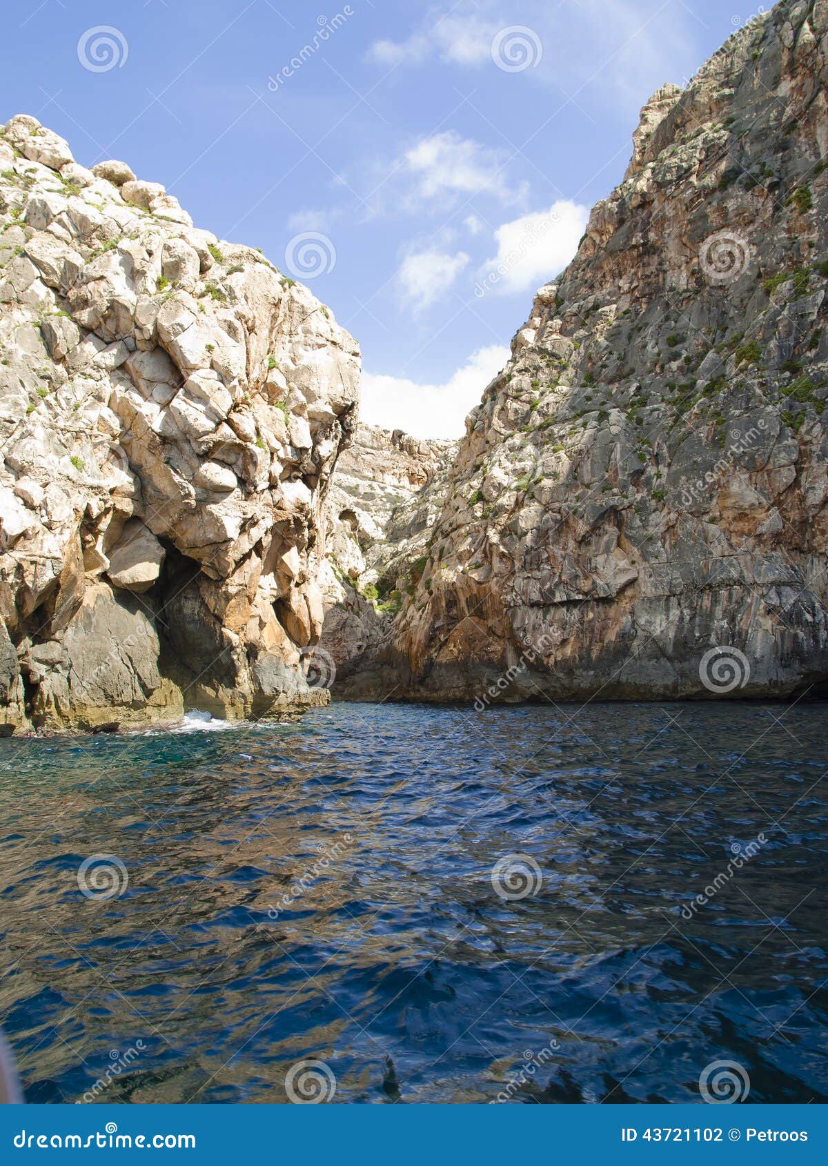 Blue Grotto, Malta stock photo. Image of malta, gozo - 43721102