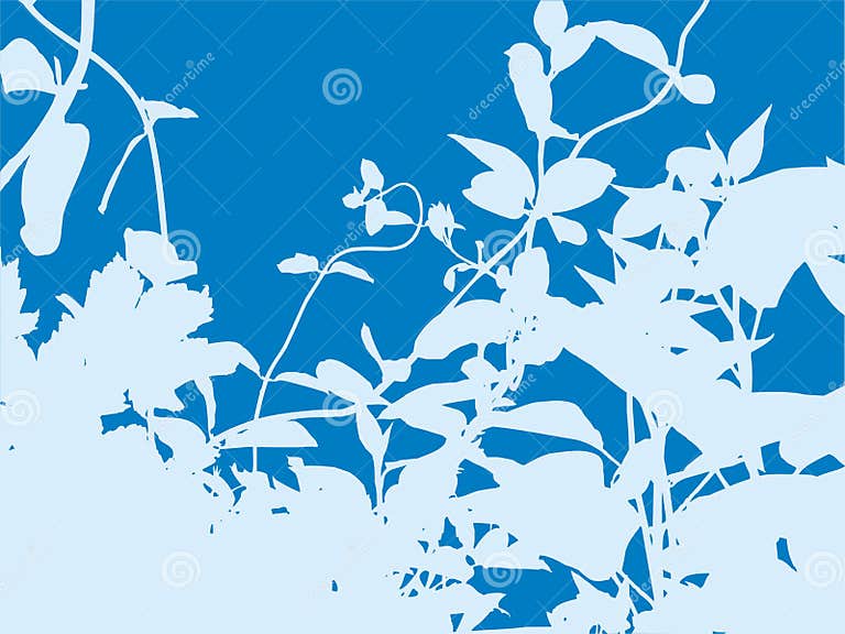 Blue growth stock illustration. Illustration of nature - 668421