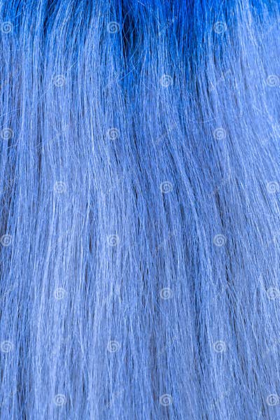 Blue Hair Texture stock photo. Image of lustrous, rear - 230767538