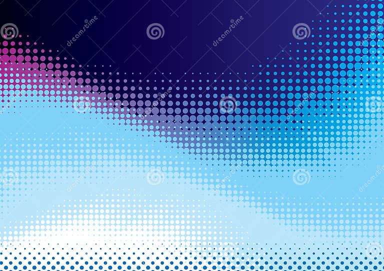 Blue halftone background stock vector. Illustration of halftone - 26956242