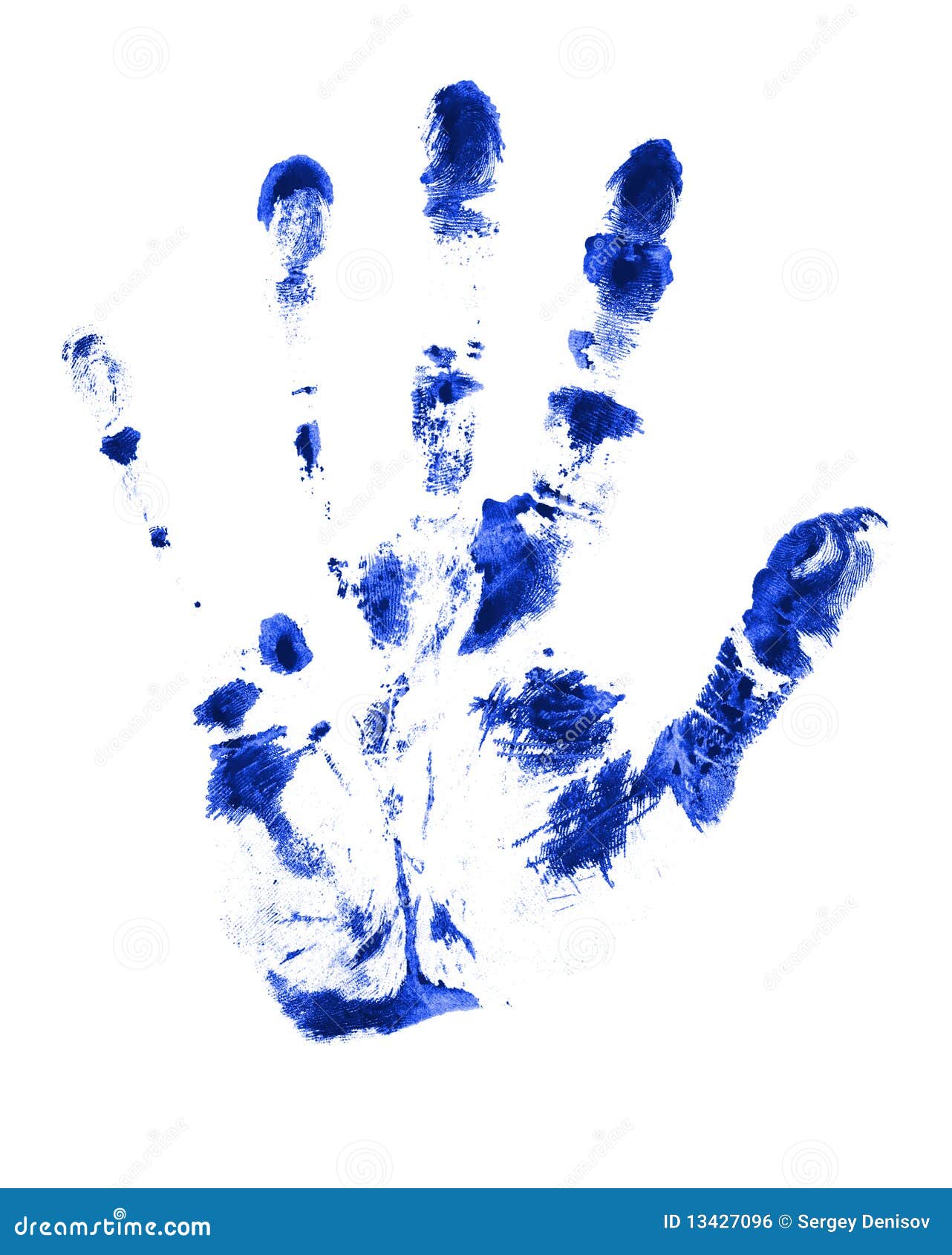 Blue hand stock photo. Image of abstract, mess, finger - 13427096