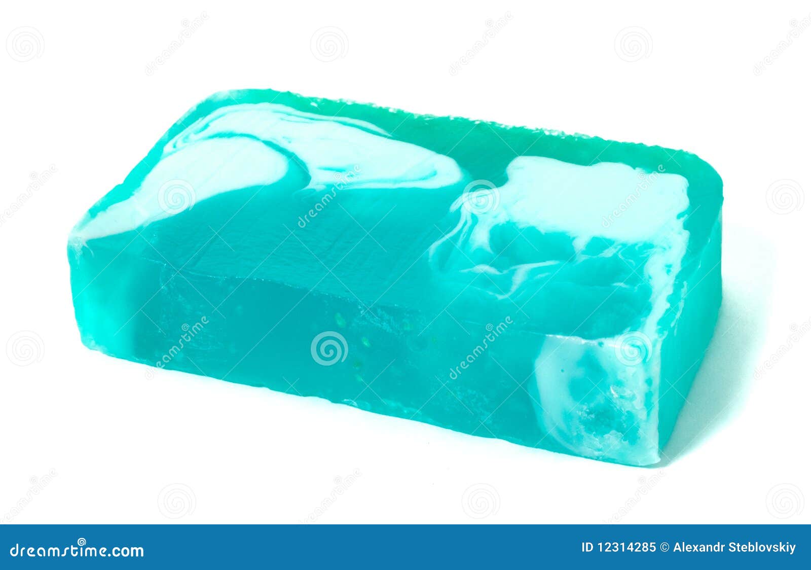 Blue handmade soap stock image. Image of wash, body, therapy - 12314285
