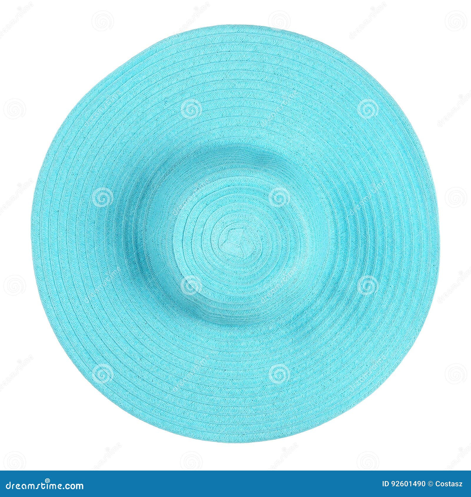 Blue hat stock photo. Image of closeup, outfit, single - 92601490