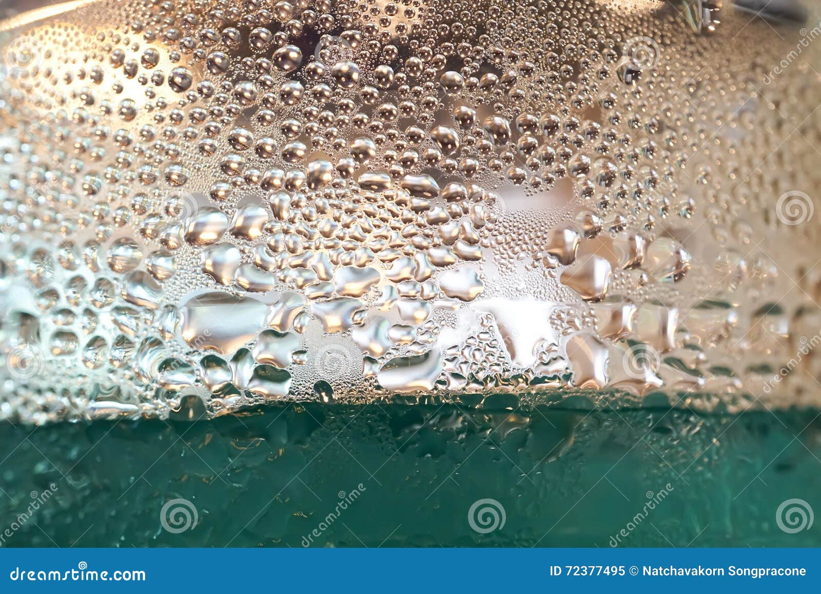 Blue Hawaii Italian Soda Texture Stock Image - Image of bright, glass ...