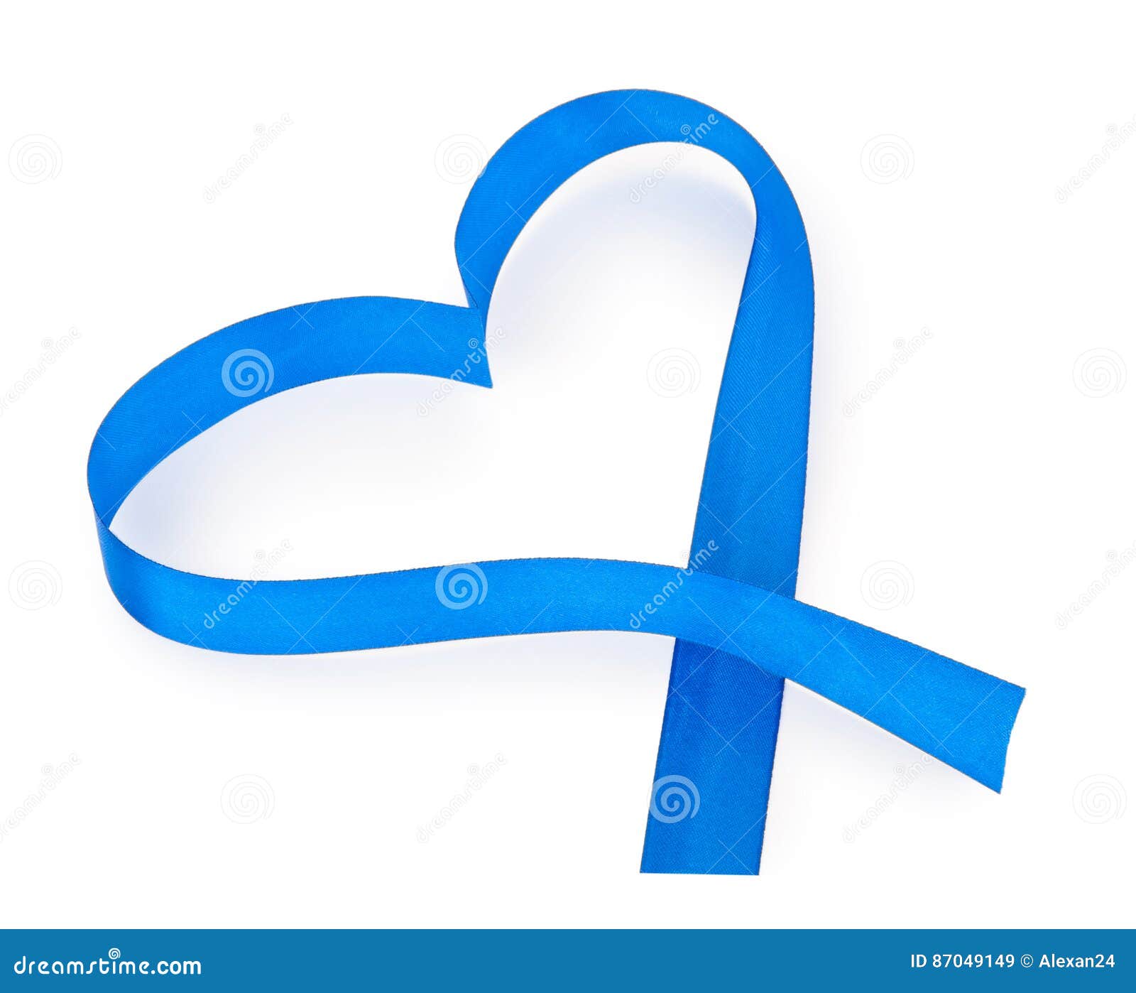 Blue heart ribbon stock image. Image of heart, card, christmas - 87049149