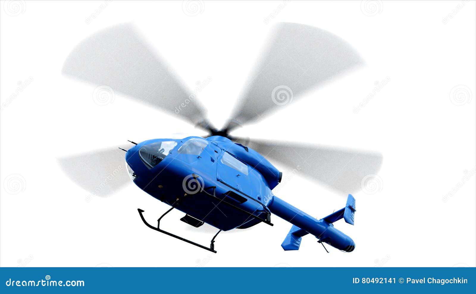 Blue Helicopter Royalty-Free Stock Photography | CartoonDealer.com ...