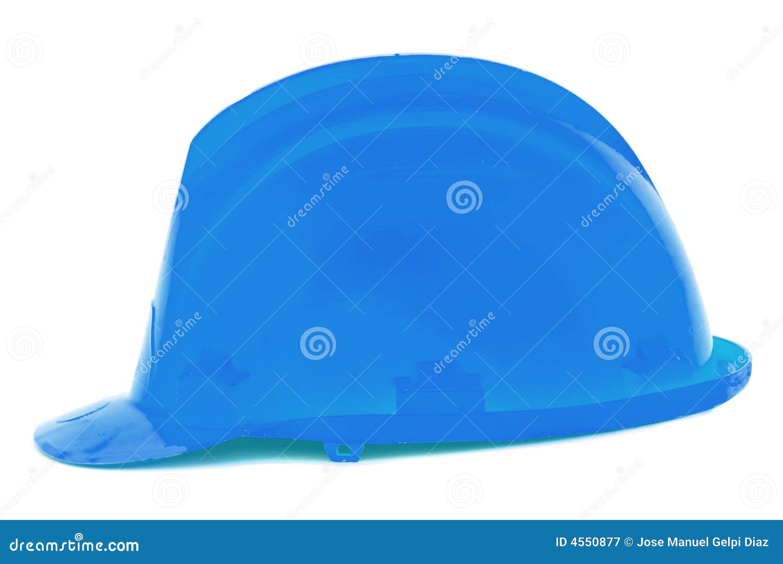 Blue helmet stock image. Image of life, damage, protective - 4550877