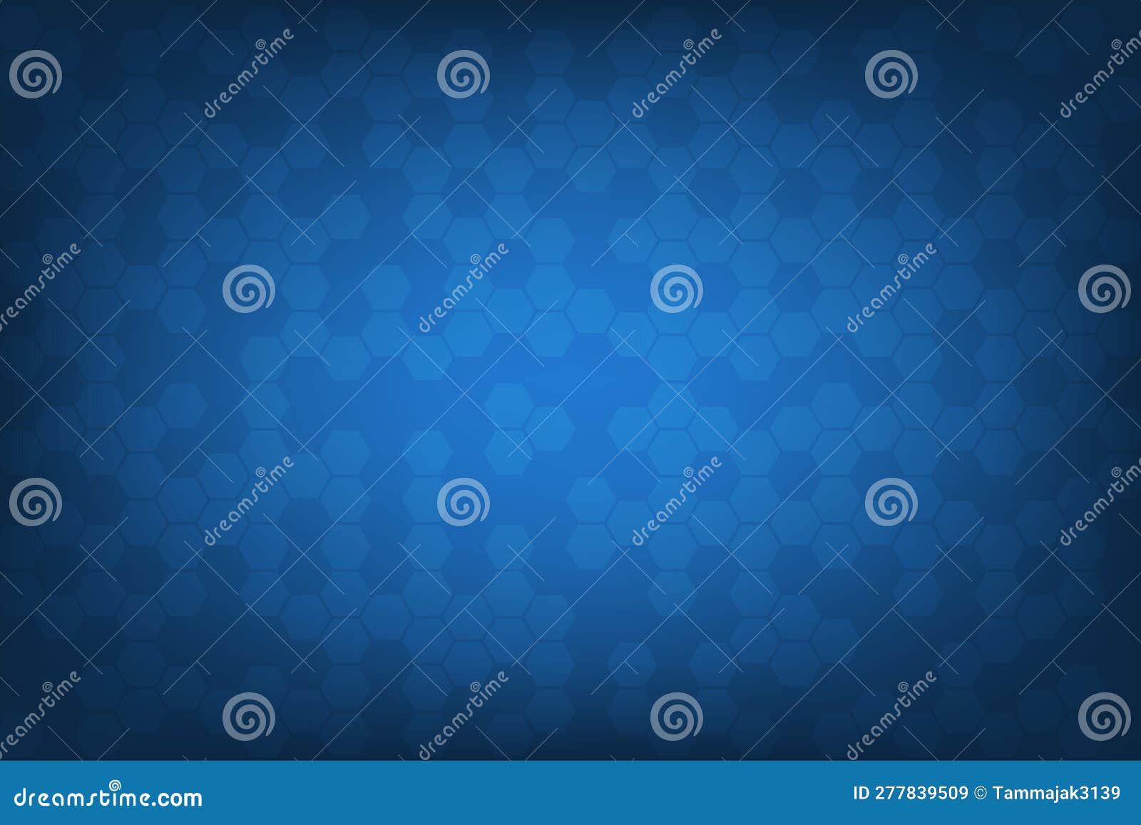 Blue Hex and Technology of Chemistry. Blue Template with Blank Space ...