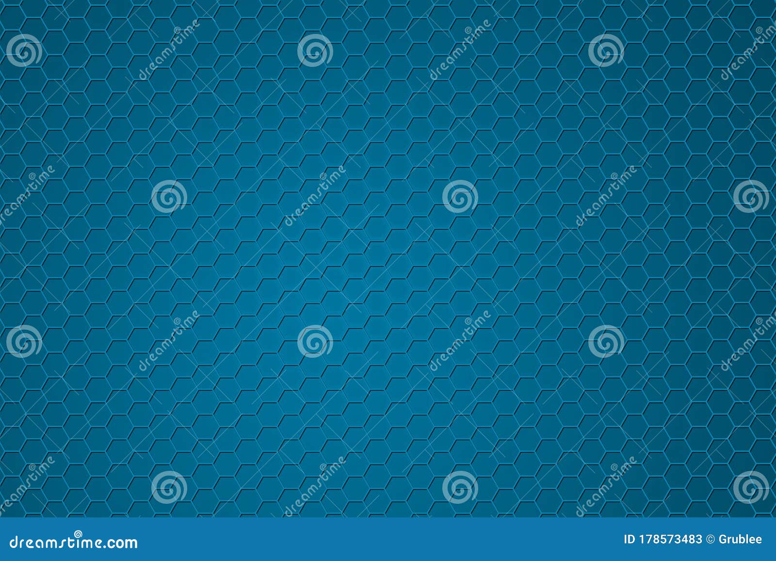 Blue Hex Textured Background Stock Illustration - Illustration of ...