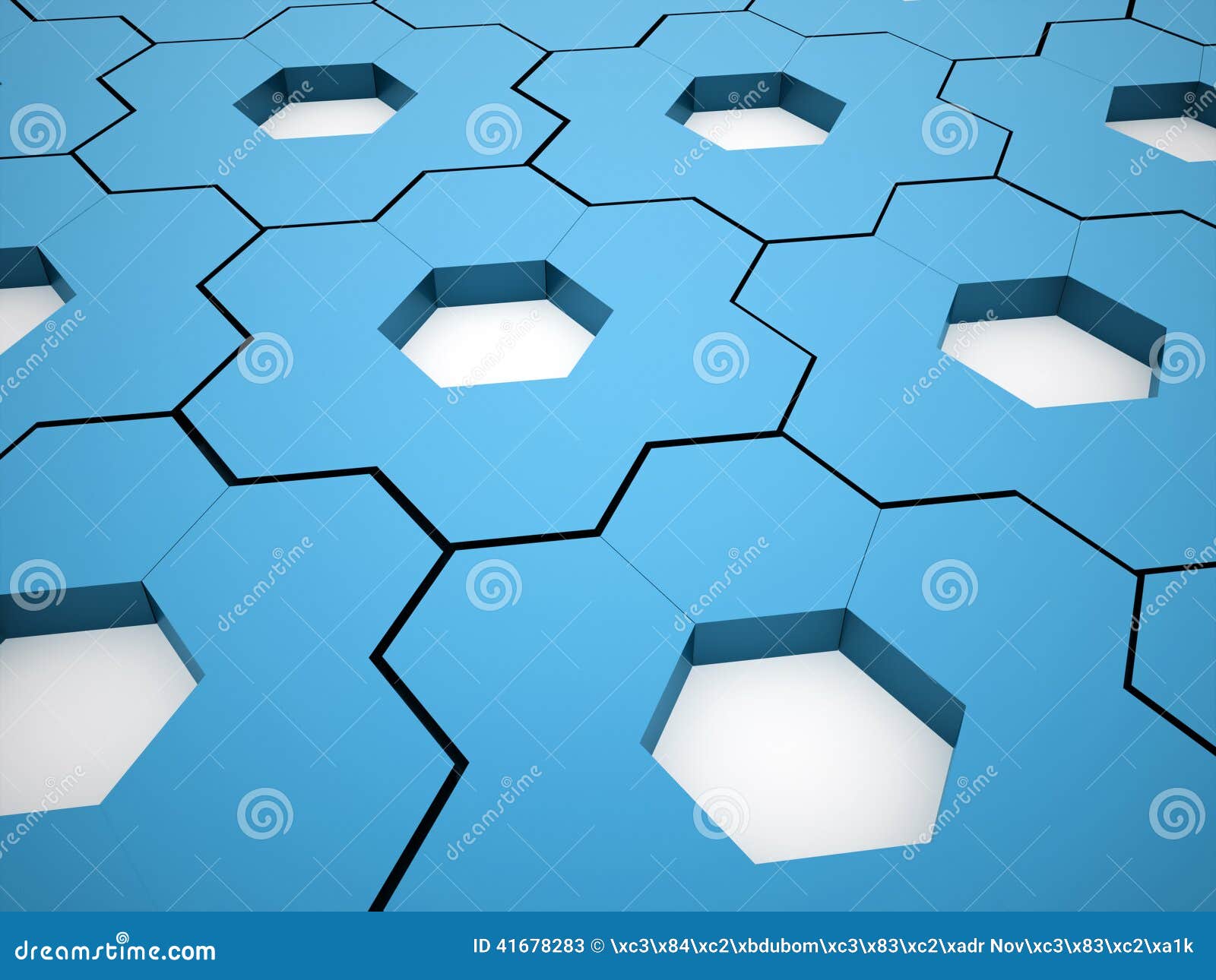 Blue Hexagonal Pixel Map Of Eurasia. Vector Illustration Eurasian ...