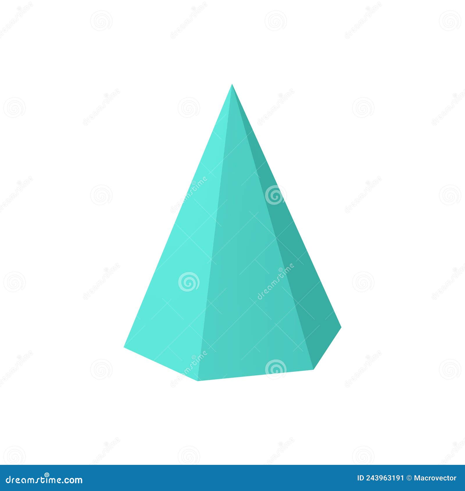 Basic Stereometry Shapes Line Set Vector Illustration | CartoonDealer ...