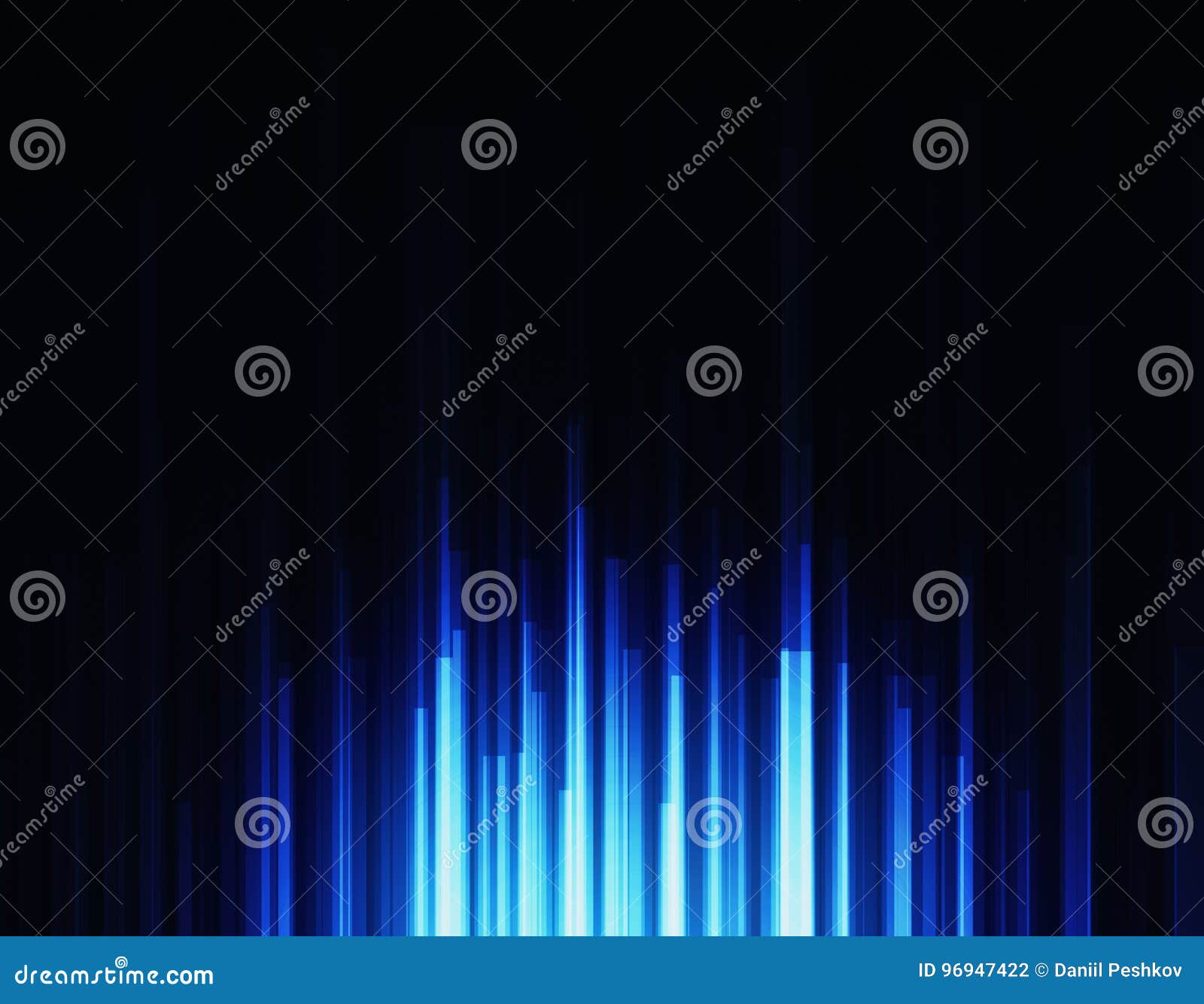 Blue high tech background stock illustration. Illustration of milky ...
