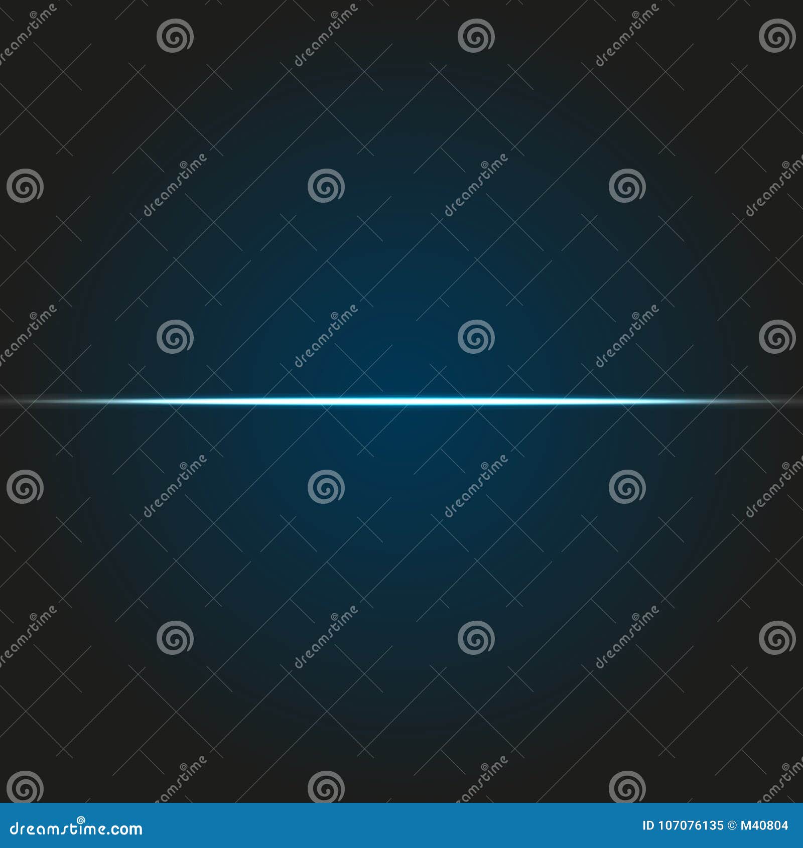 Blue Highlights. Glowing Light Effects. Streak. Stock Vector ...