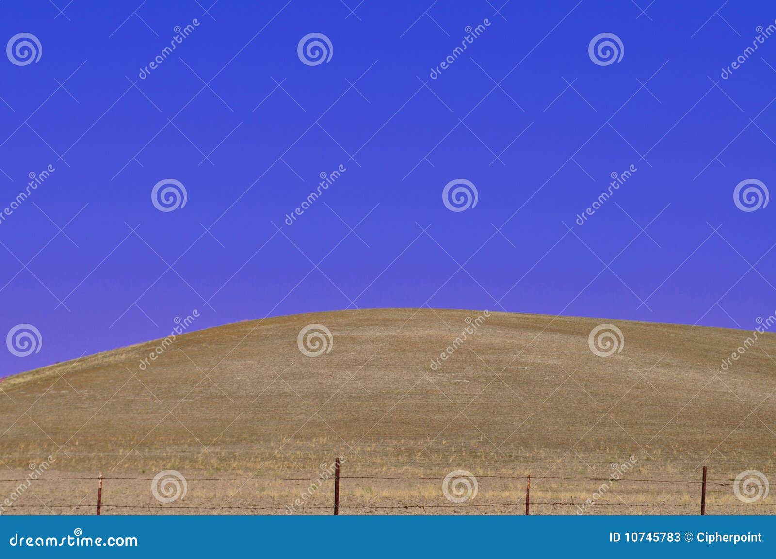 Blue Hill stock image. Image of hilly, clear, wheat, blue - 10745783