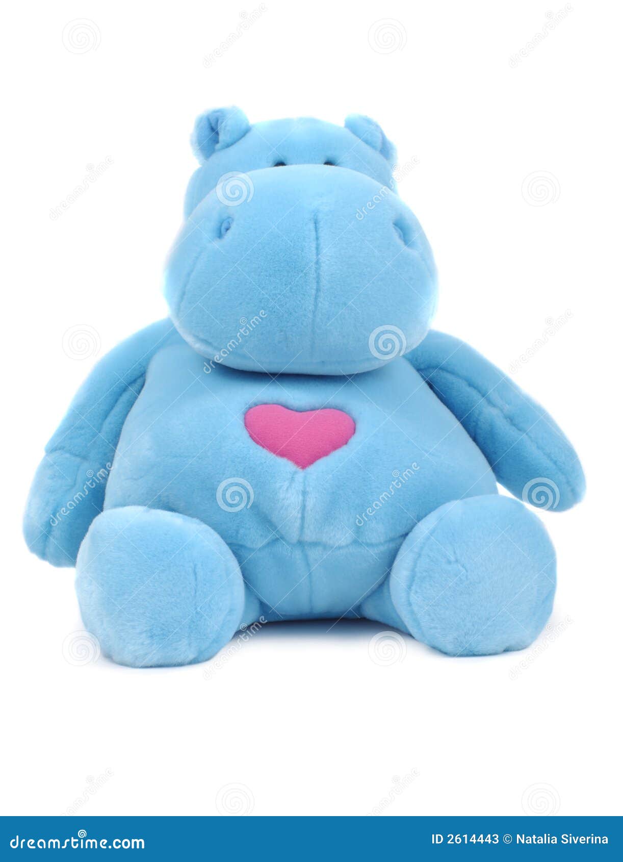 Blue Hippopotamus Royalty-Free Stock Photo | CartoonDealer.com #2614443