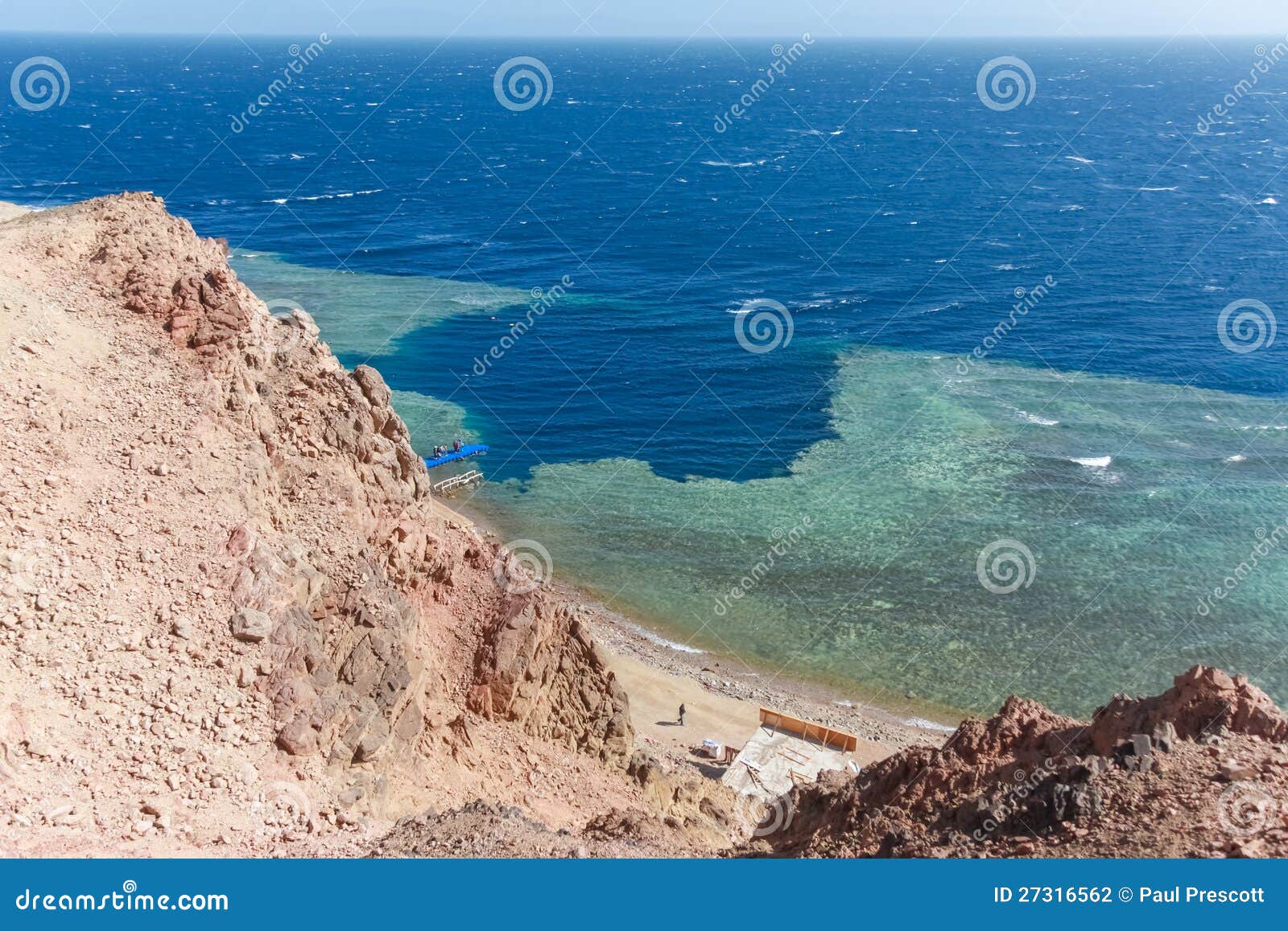 Blue Hole, Dahab, Egypt stock photo. Image of dive, deep - 27316562
